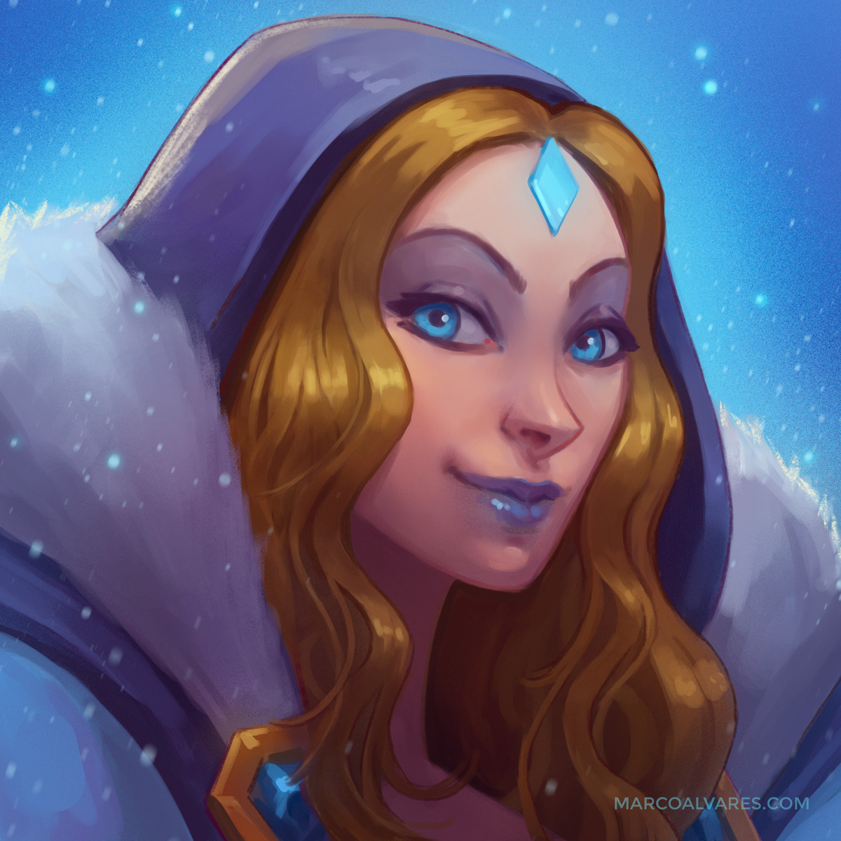 Marco Alvares - Dota 2 Portraits Fanart (40 heroes)