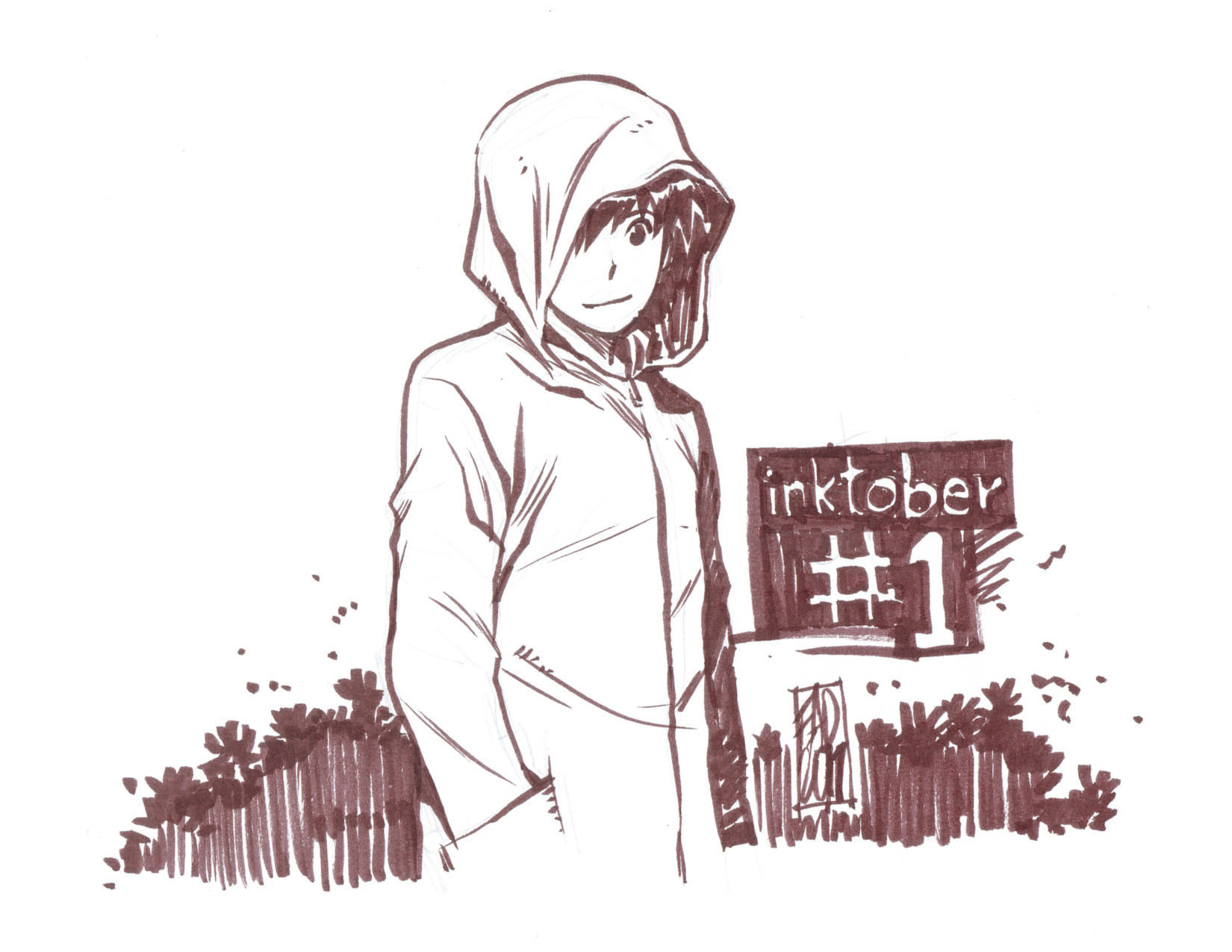 ArtStation - Inktober set 1