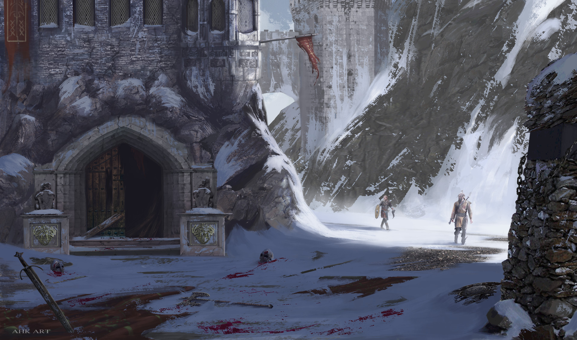 Fantasy Viking Castle