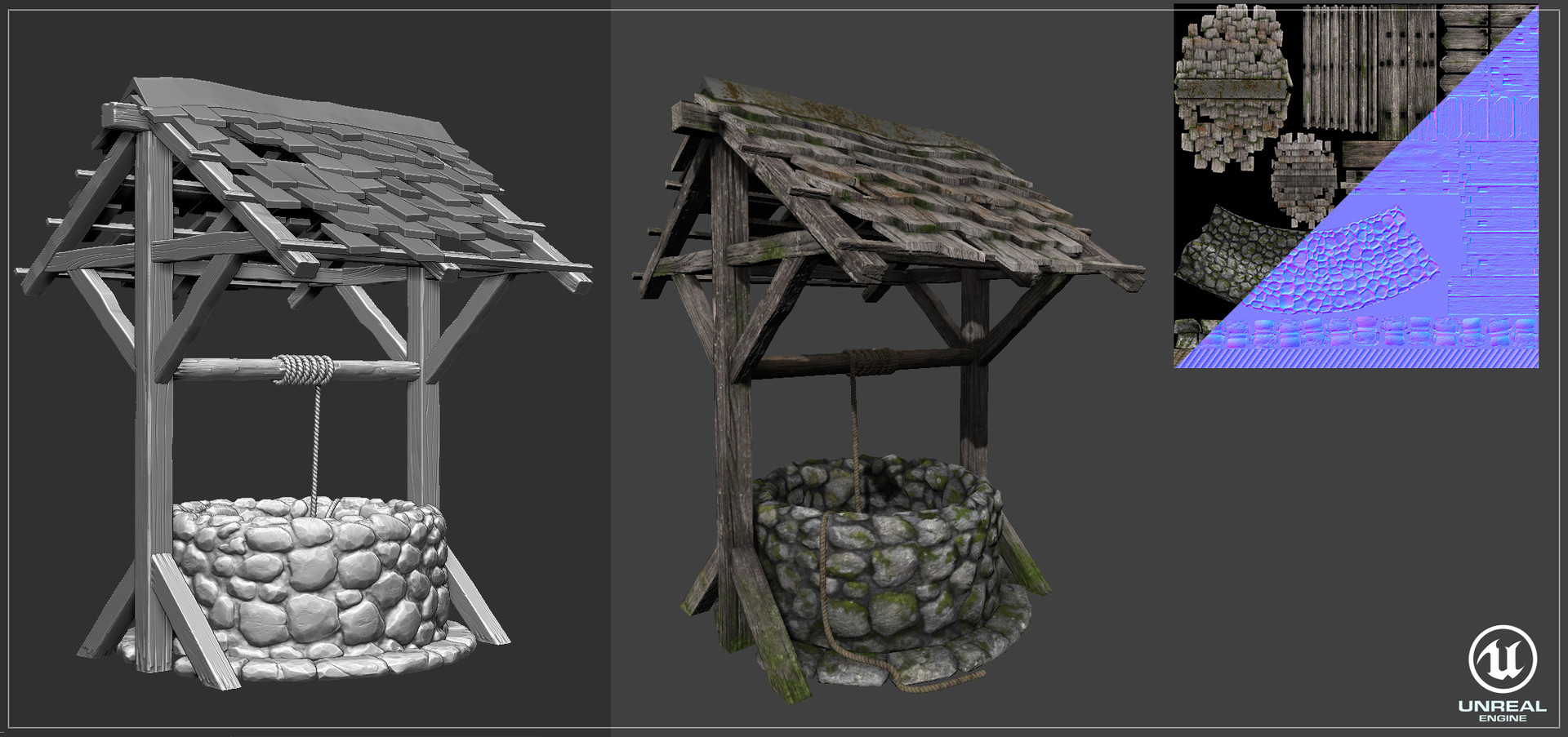 ArtStation - Medieval Town Prop