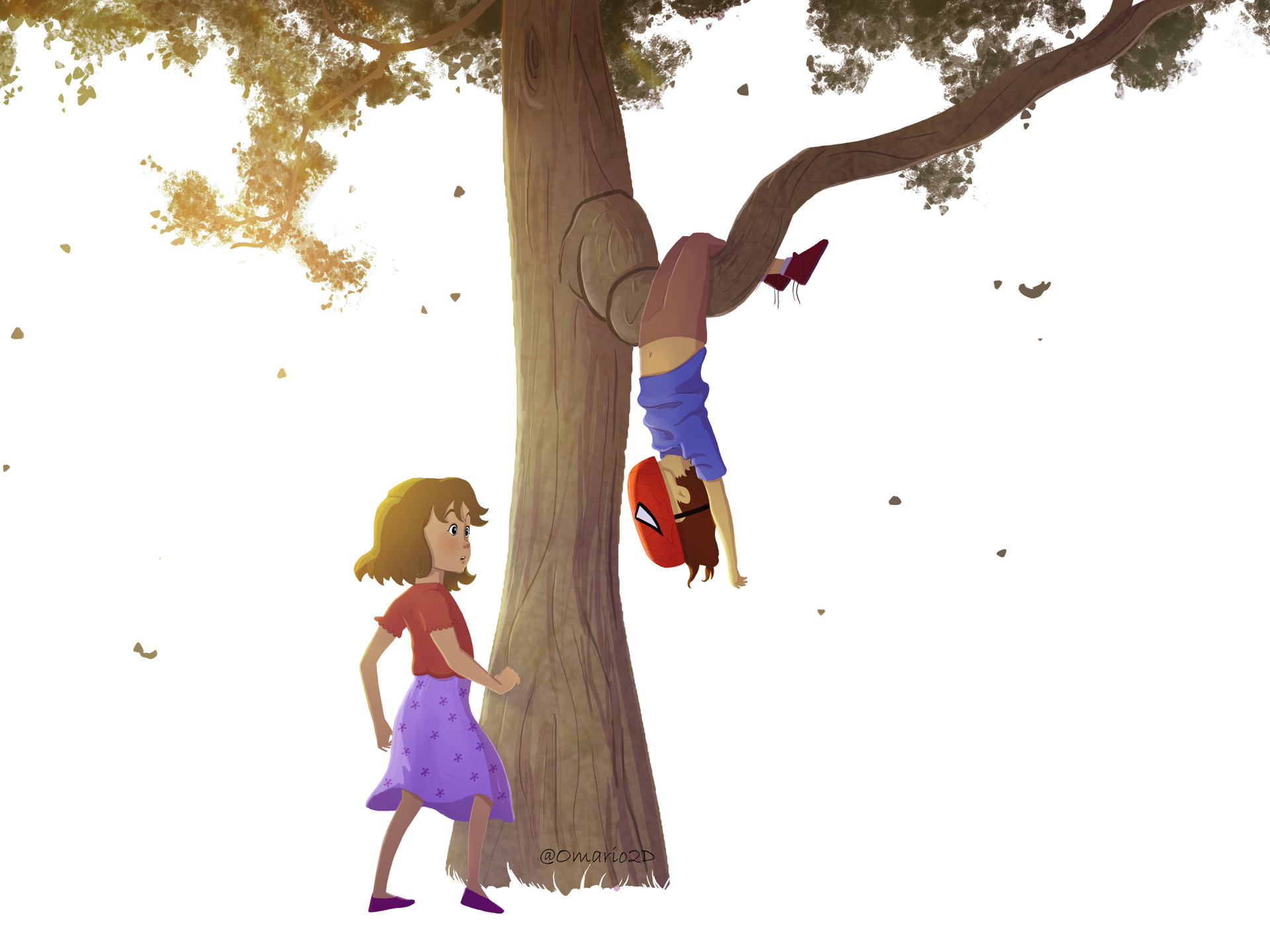 ArtStation - (73) Friendly neighbourhood spiderkid