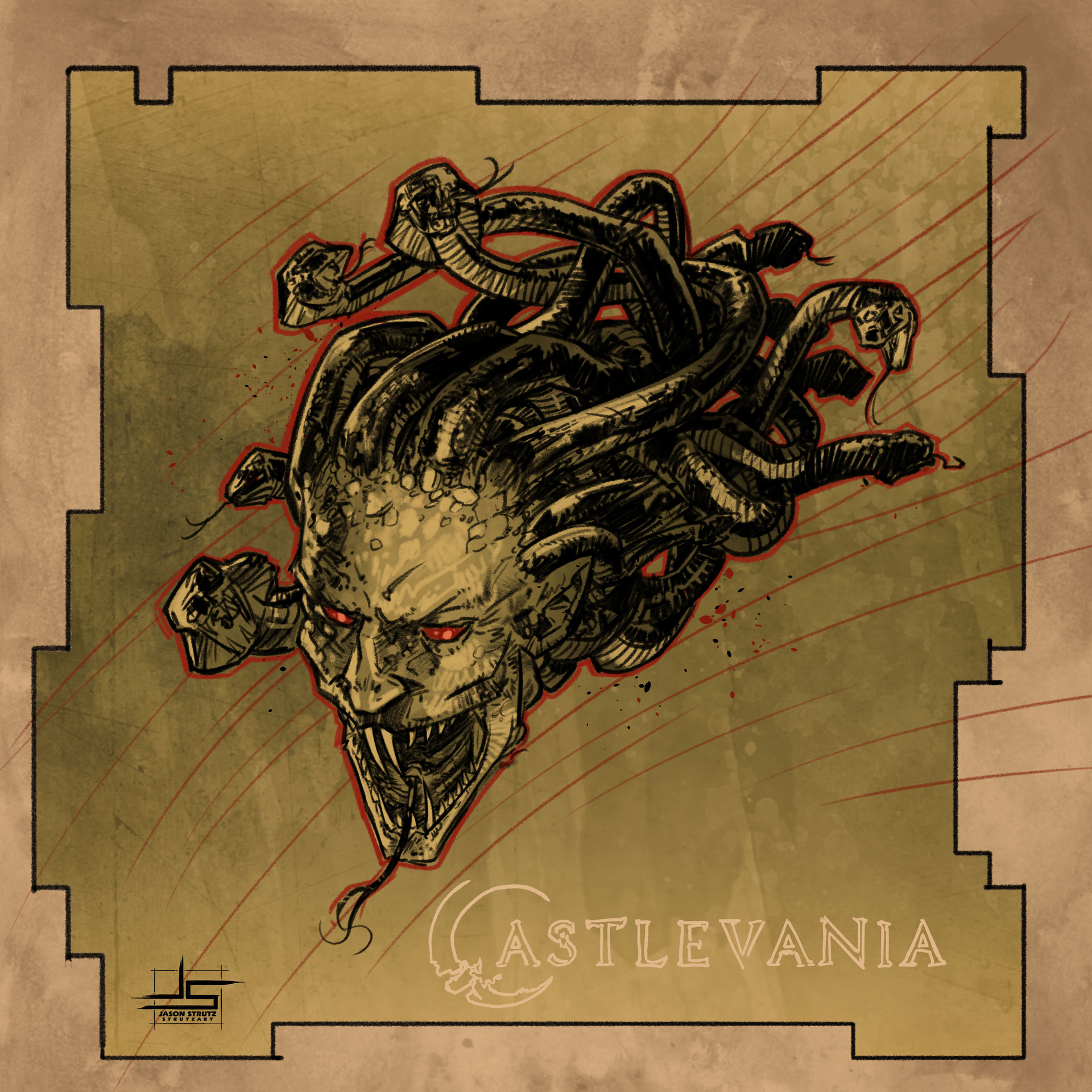 ArtStation - Castlevania Sketch series