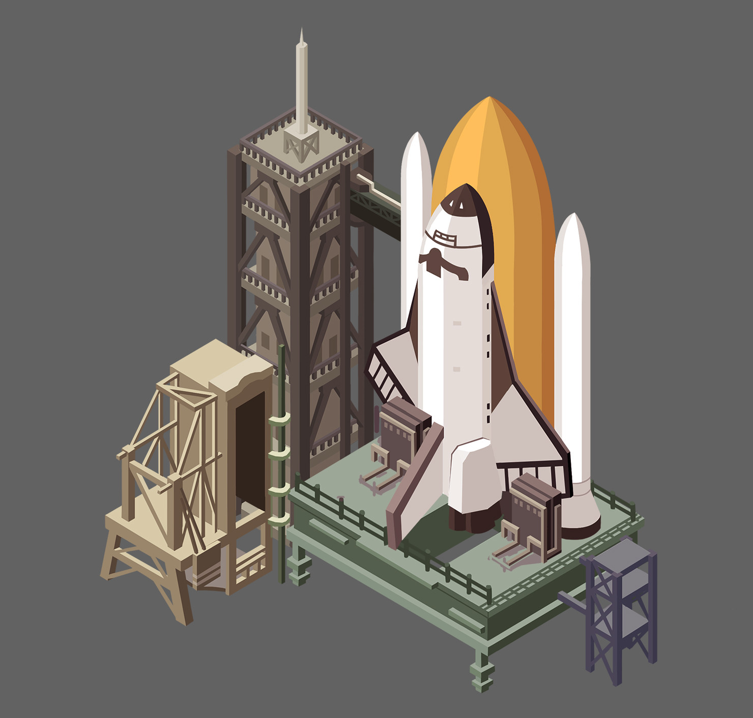 ArtStation - America - Kennedy Space Center