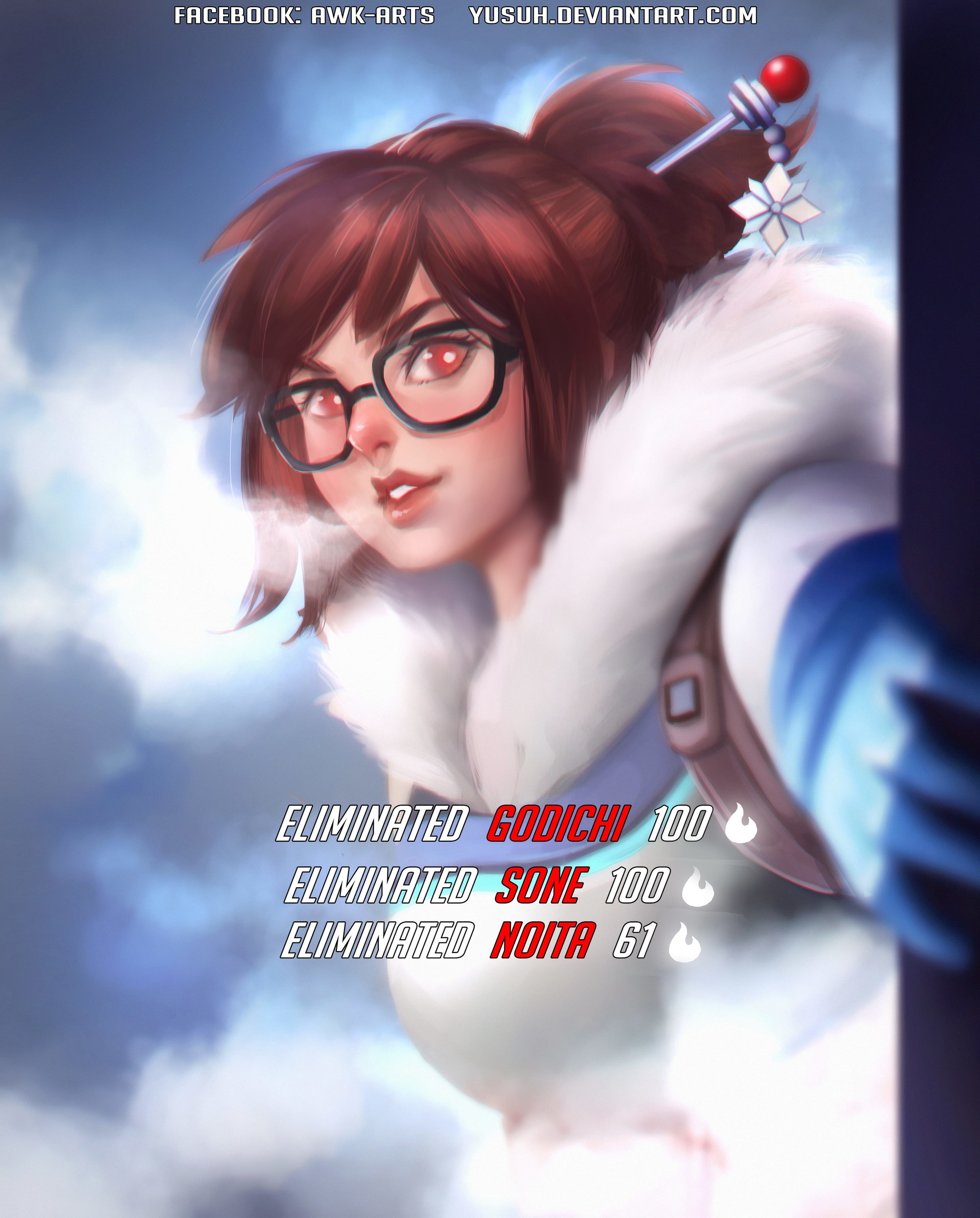 ArtStation - Devil Mei Overwatch