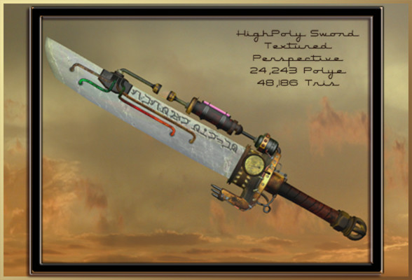 ArtStation - Sword (high poly)