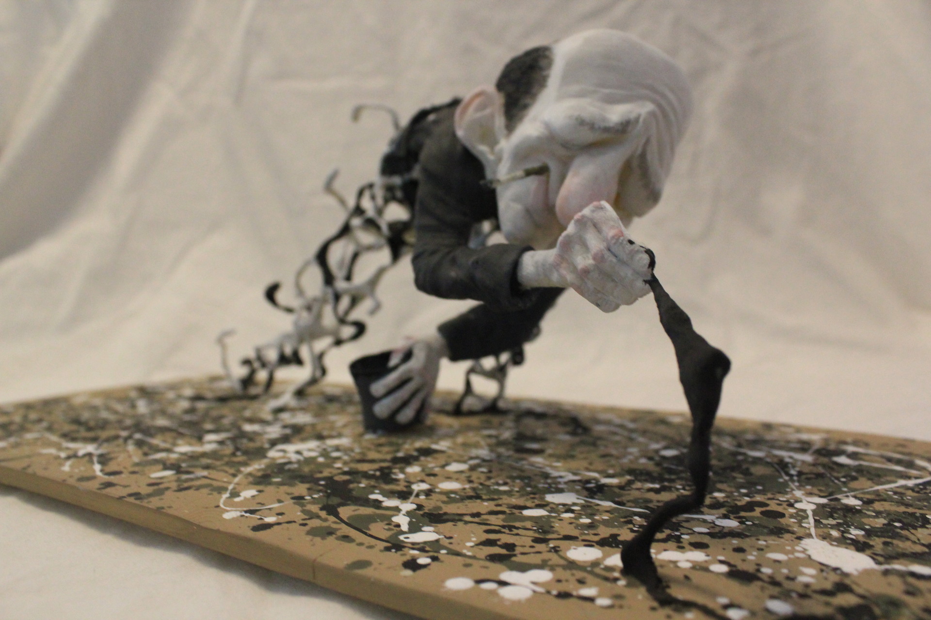 ArtStation - Jackson Pollock tribute