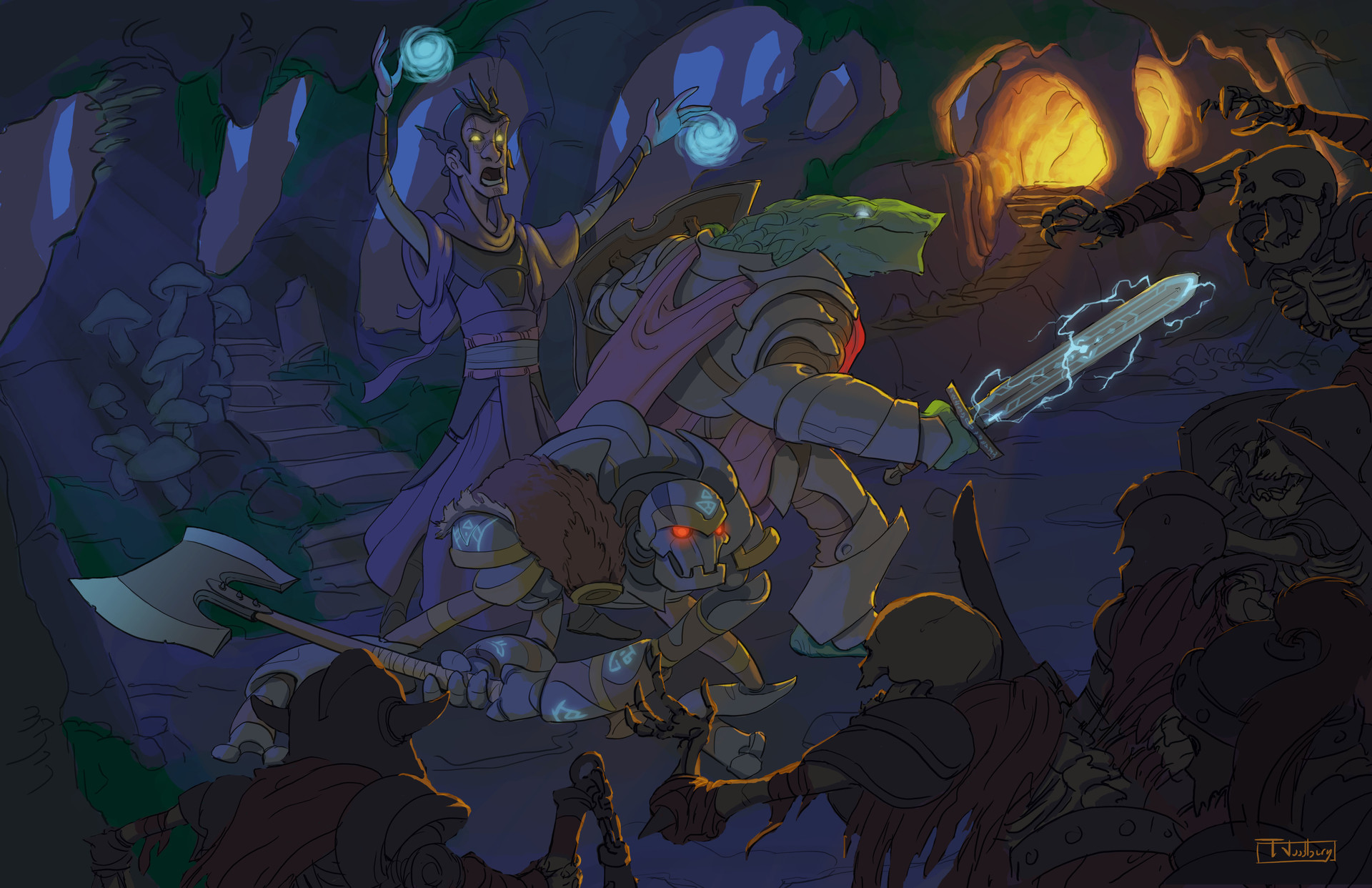 ArtStation - Saturday Morning D&D