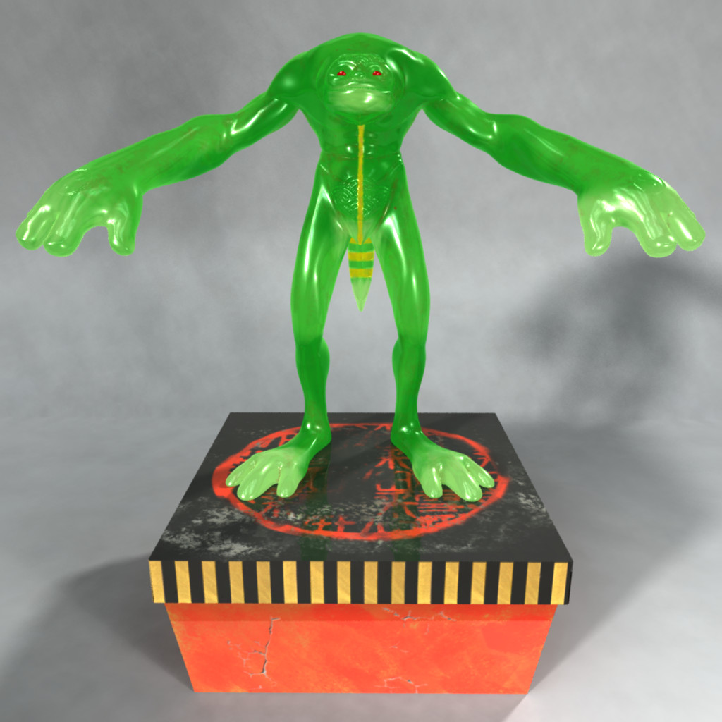 ArtStation - Jade Statue