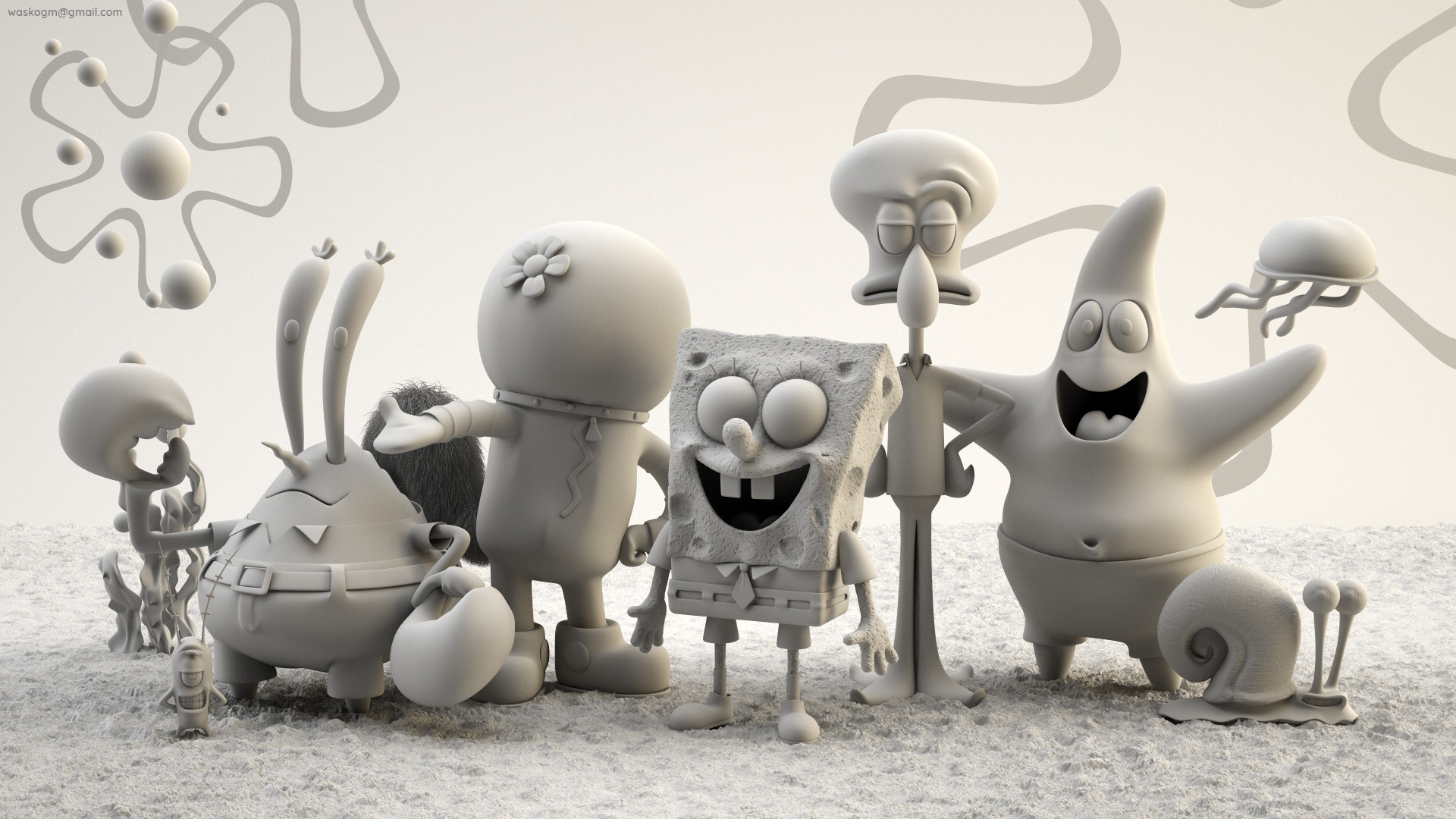 Vasilije Ristovic - Spongebob Squarepants characters