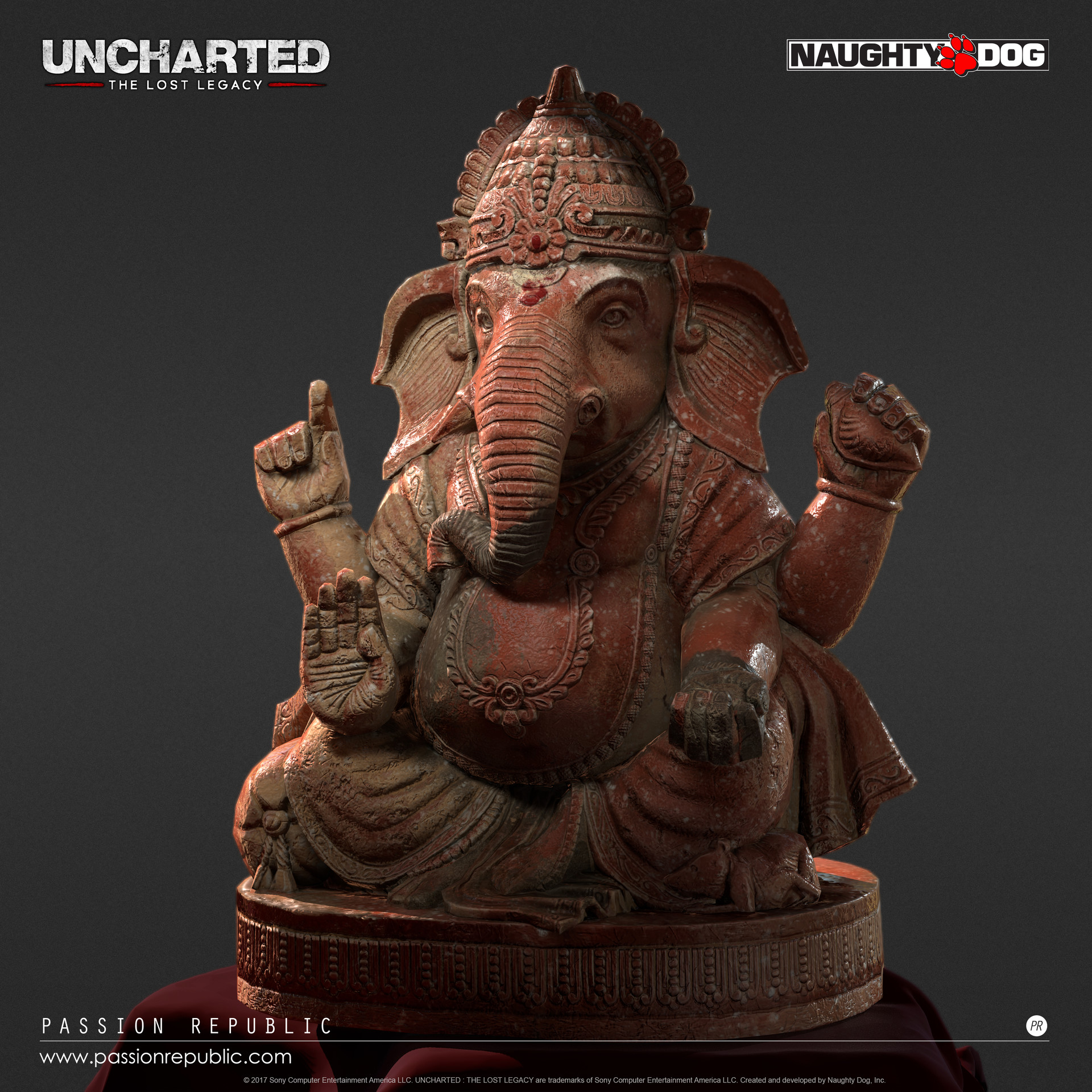 Sandra Soh - Uncharted: The Lost Legacy - Ganesha Shrine