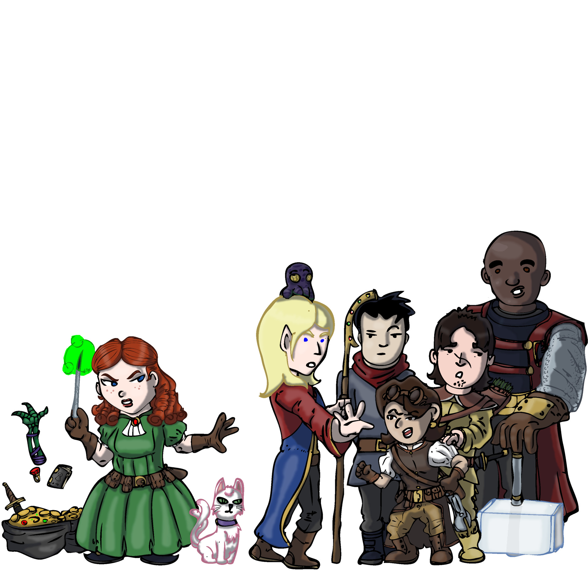 ArtStation - Chibi Adventurers.