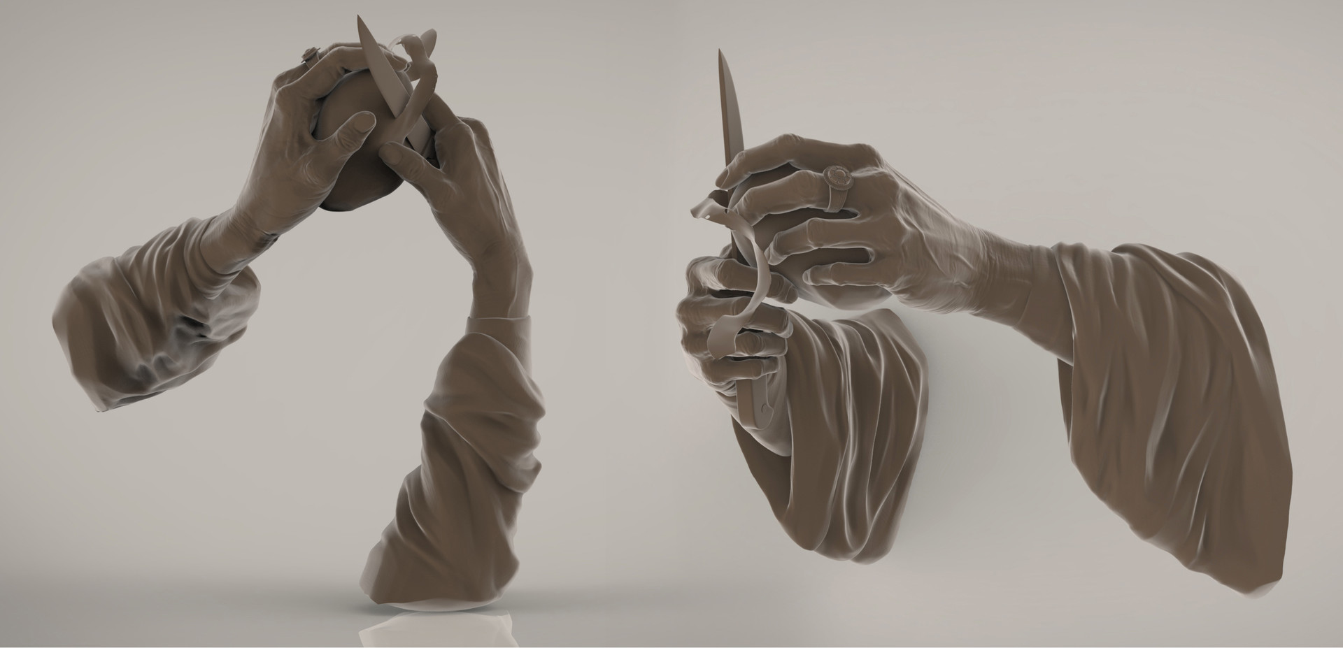 ArtStation - Speed sculpt. Hands