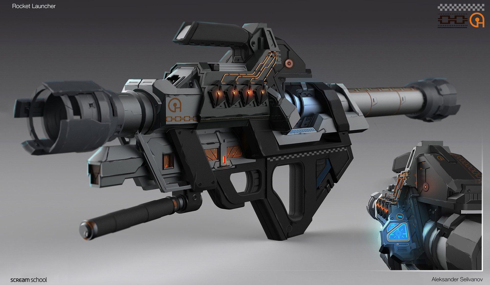 ArtStation - Rocket launcher - Destiny diploma project - FANART