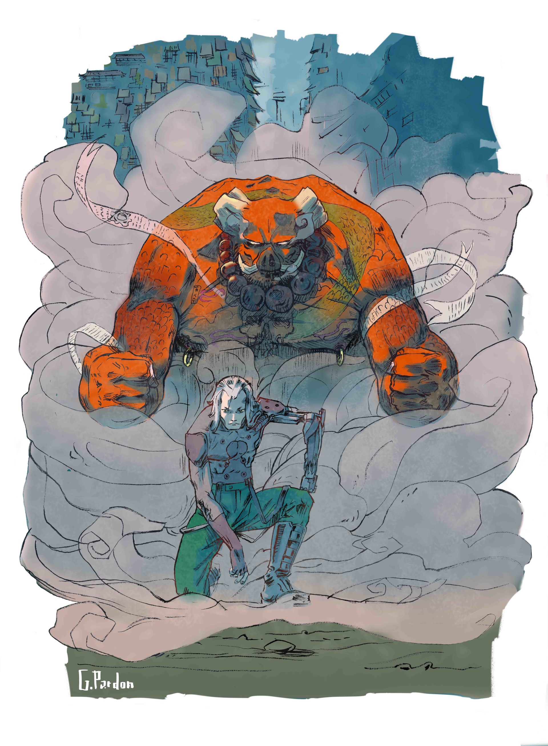 ArtStation - Spirit of the War pig