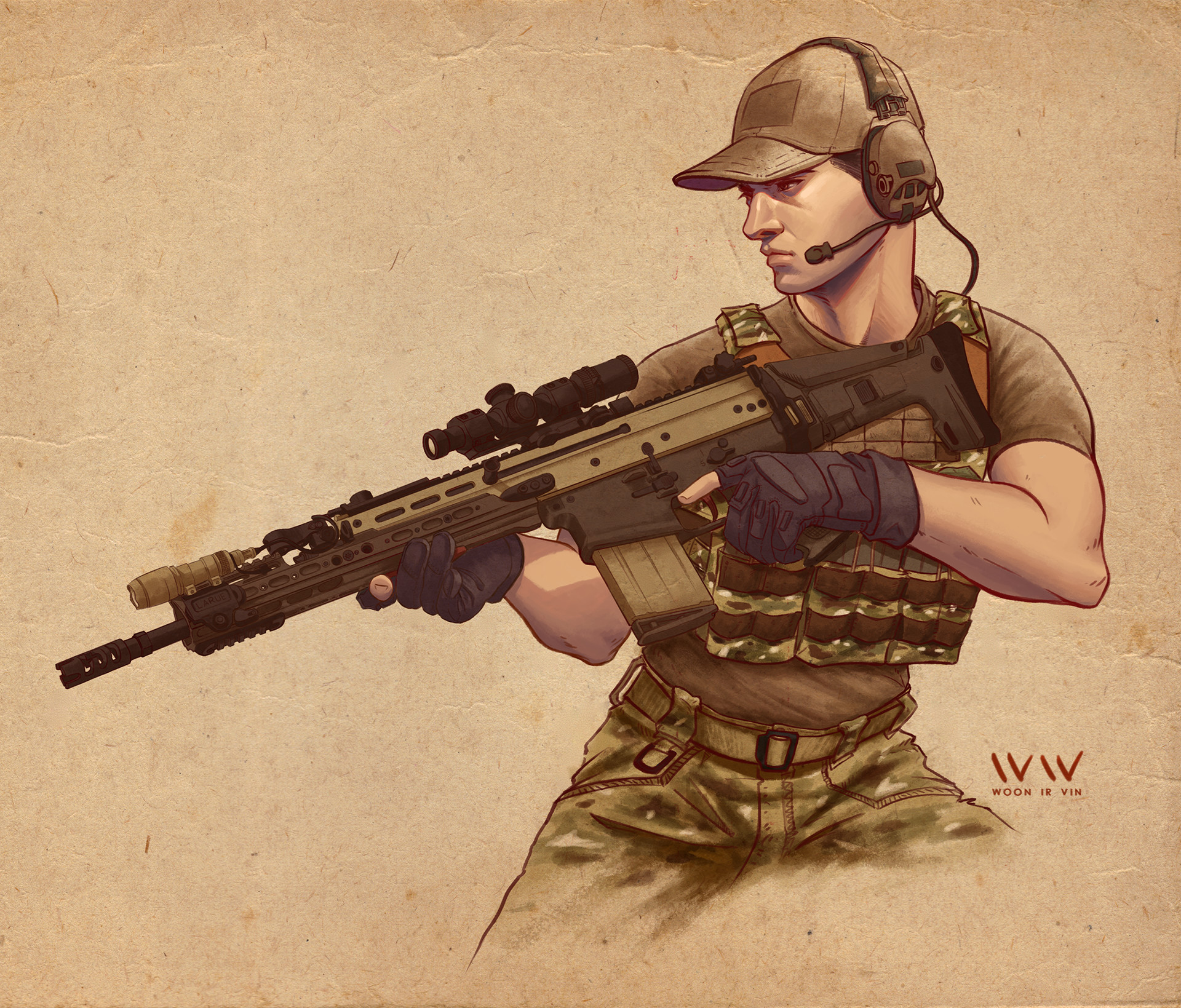 ArtStation - Tier 1 Pew Pew Operator