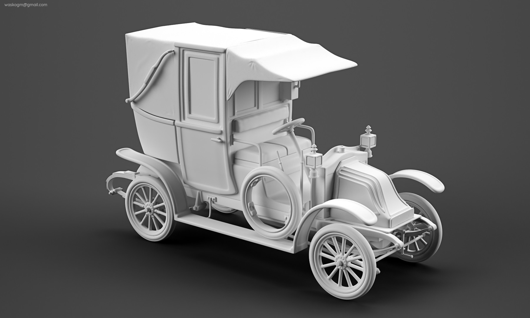 Vasilije Ristovic - Renault Type AG Taxi de la Marne