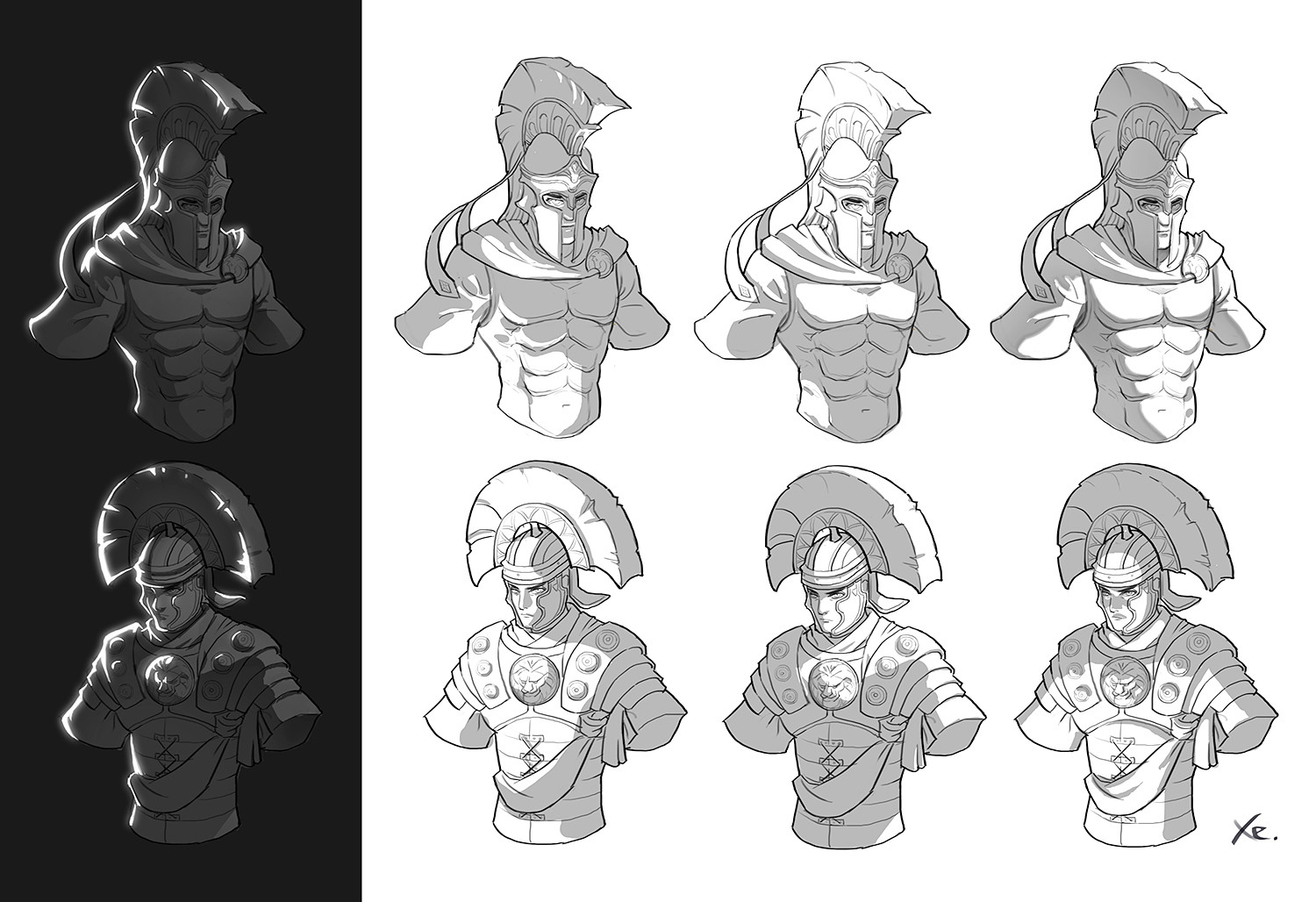 how to draw shadows on body