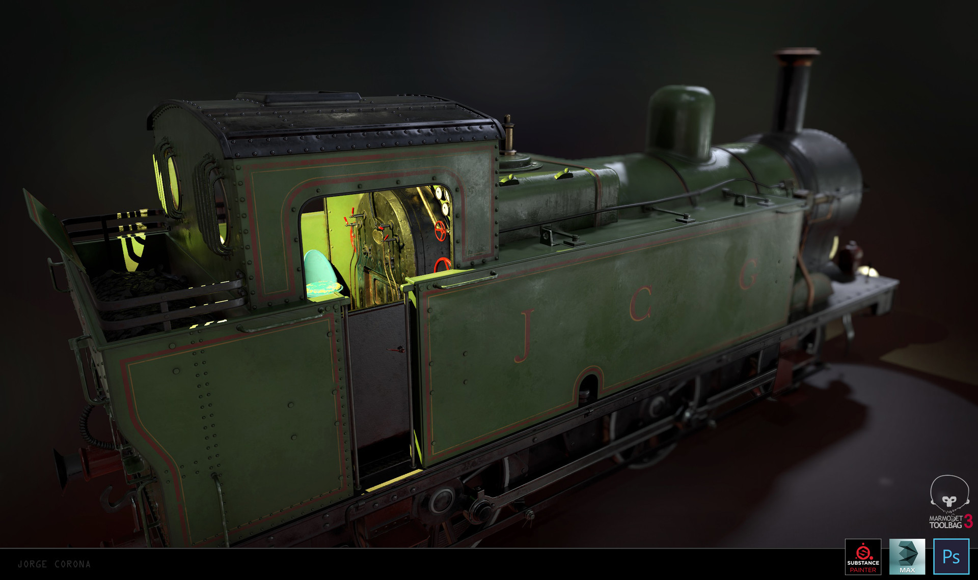 ArtStation - Steam engine