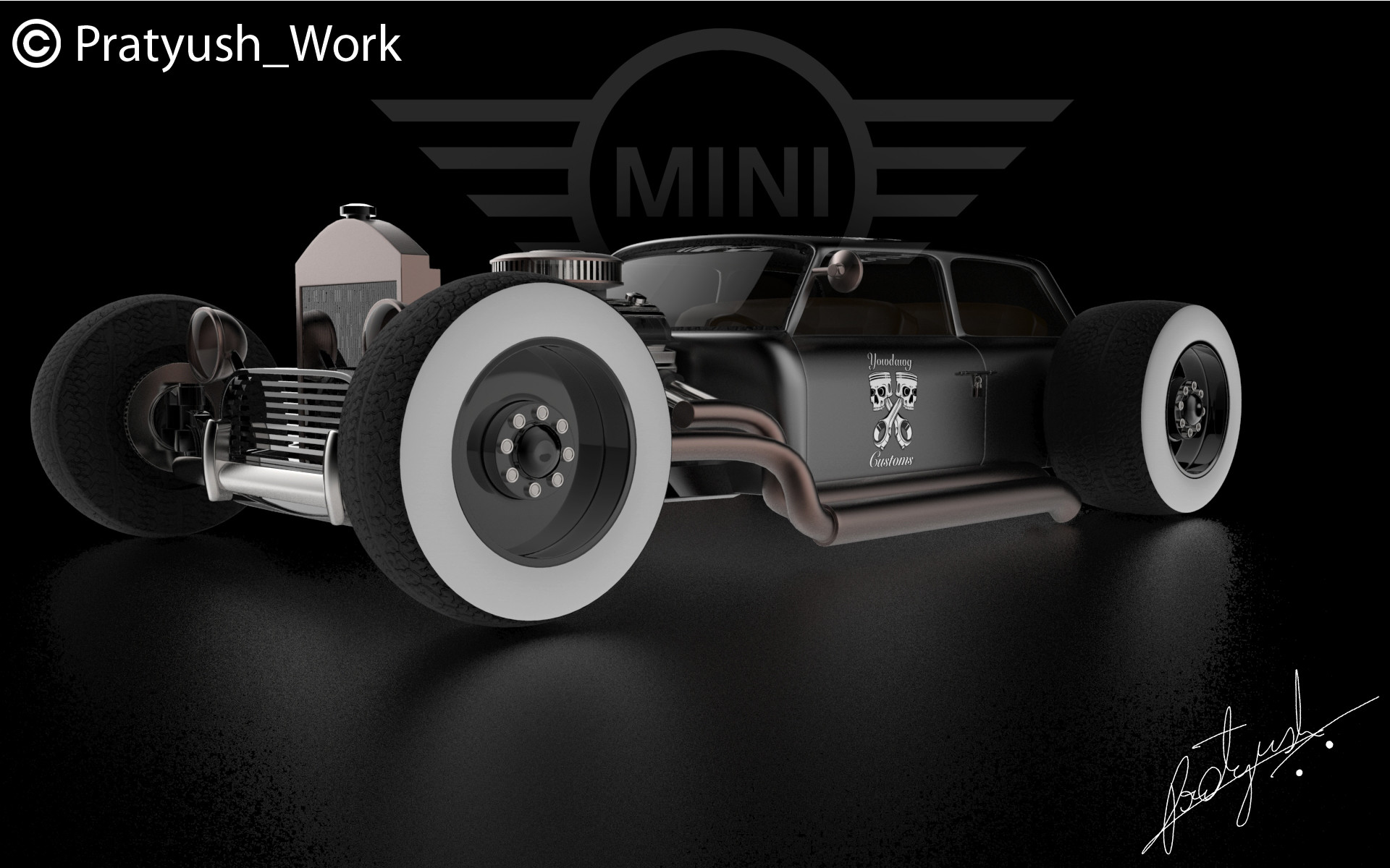 Pratyush Bhadola - Mini Cooper Hot Rod (Because the original Mini ...