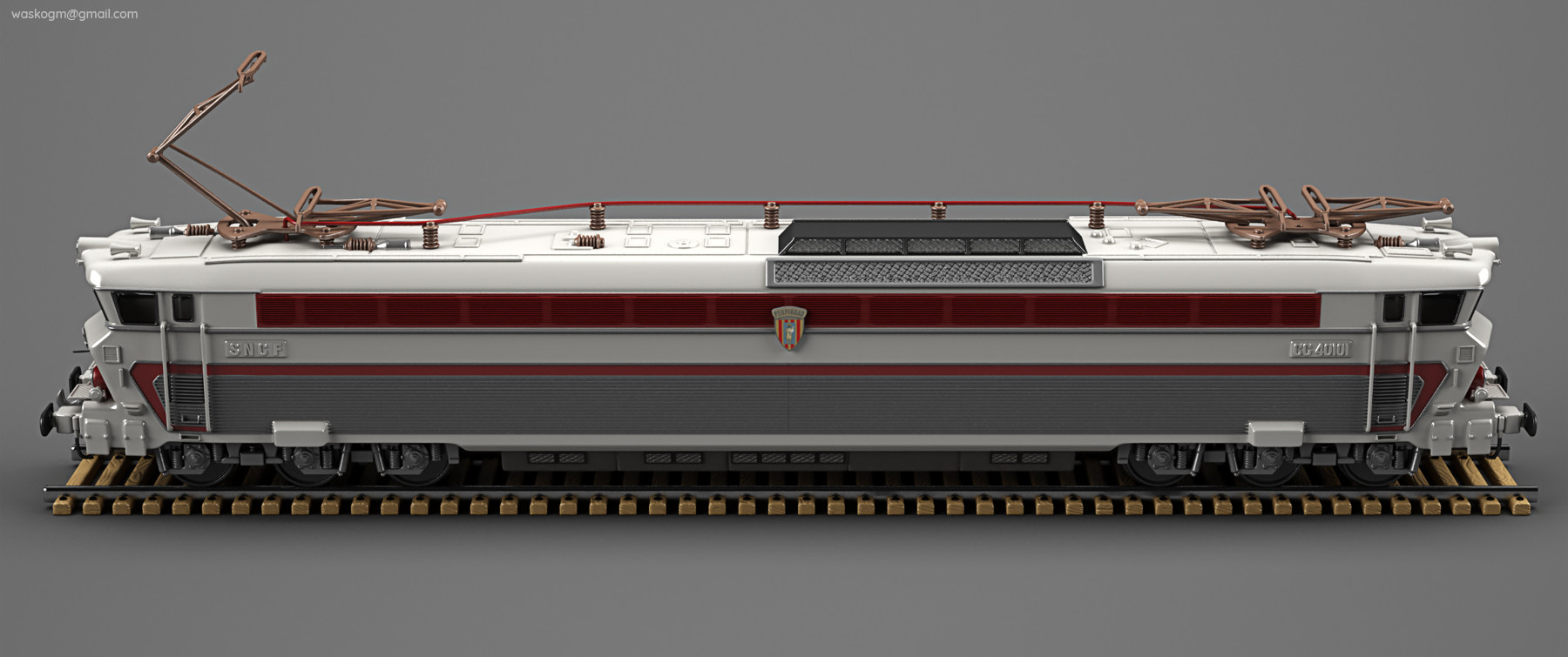Vasilije Ristovic - NSCF CC 40100 Locomotive