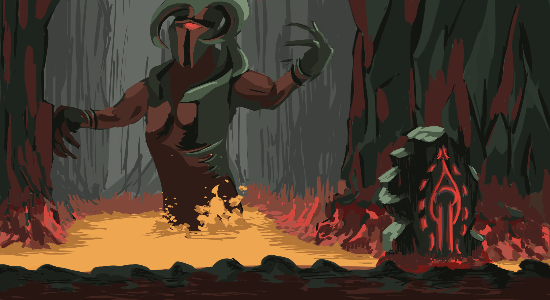 ArtStation - The Inferno - OSRS