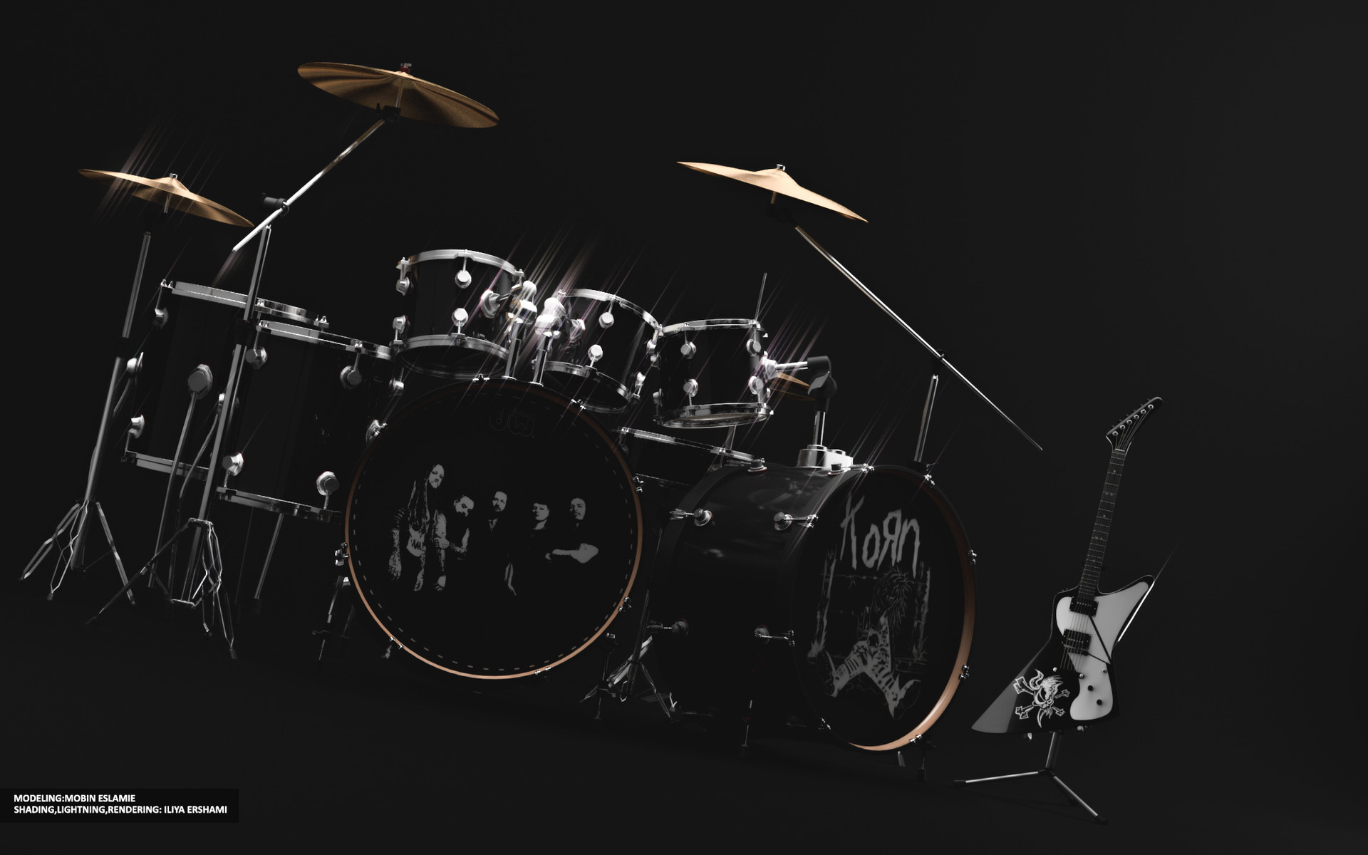 ArtStation - drum & guitar