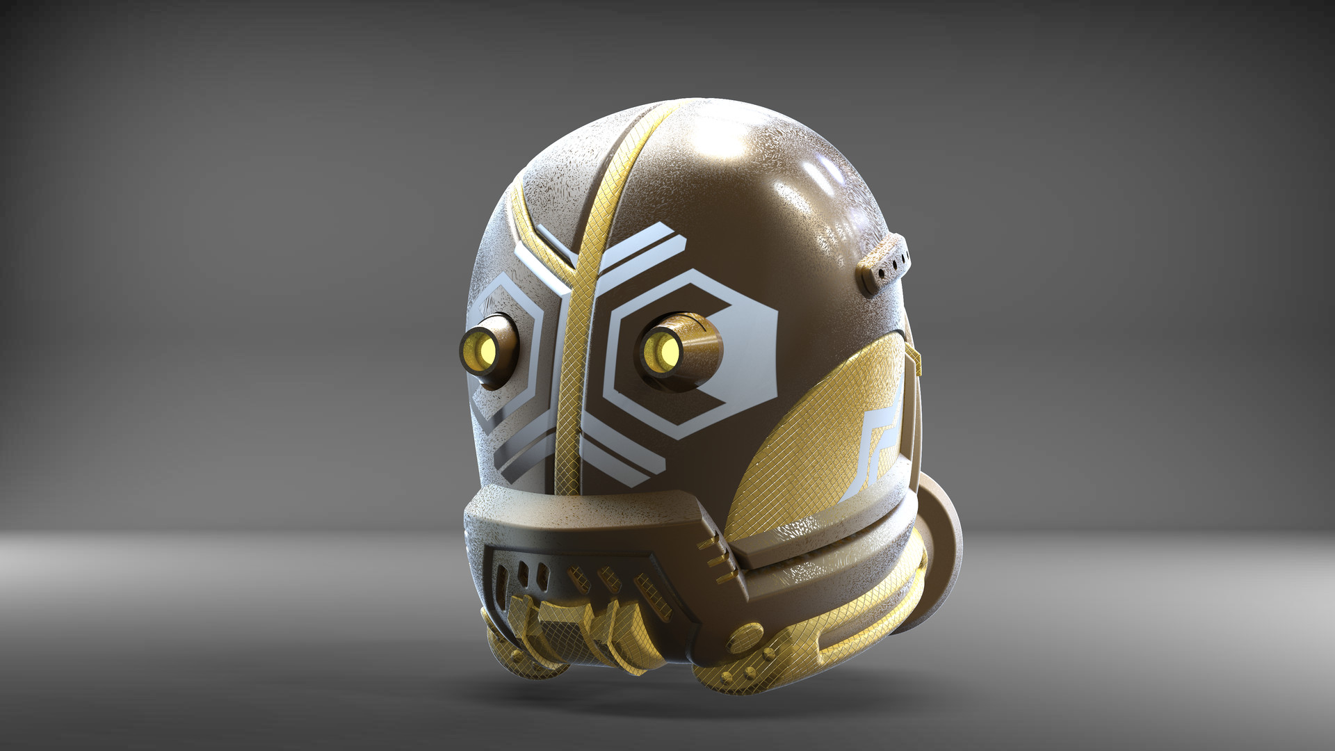 ArtStation - Desert Helmet