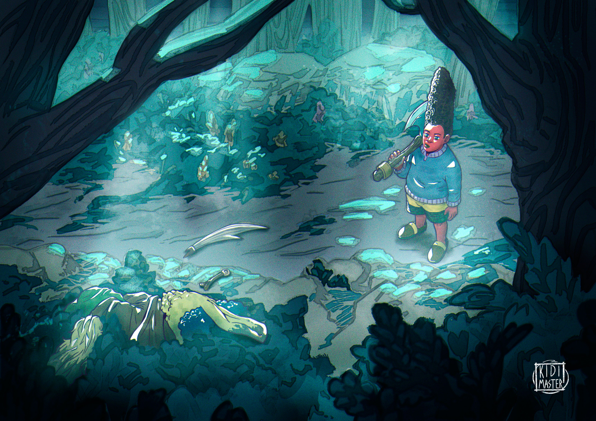 ArtStation - Red&Bandit: How They Met