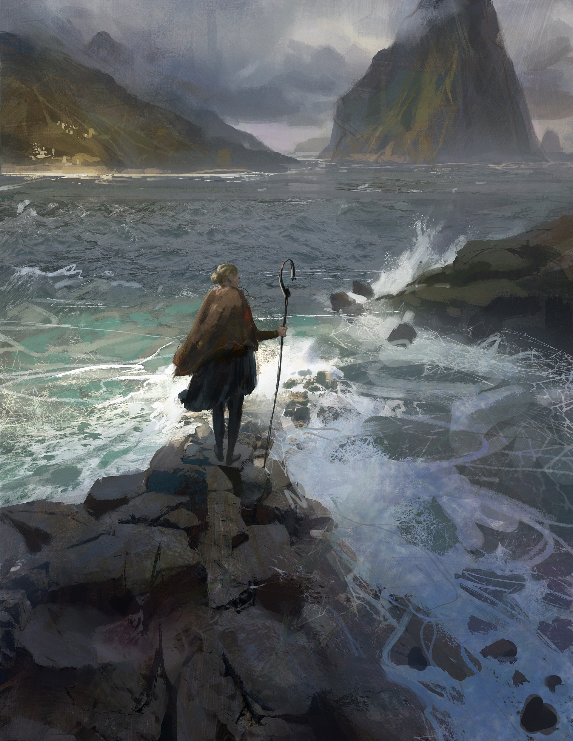 krist-miha-girl-shore.jpg (1920×2481)-花瓣网