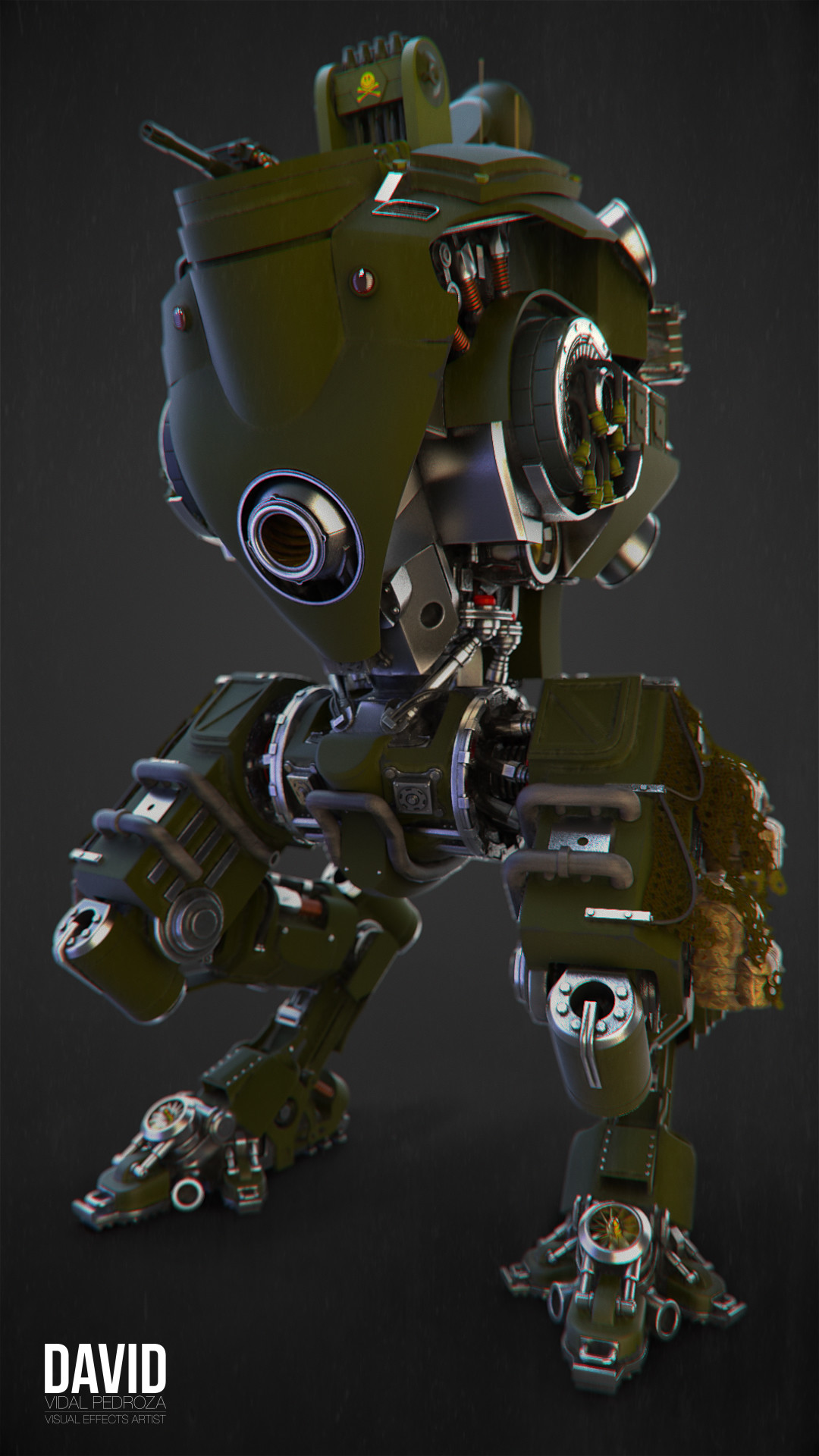 ArtStation - Mech Lookdev