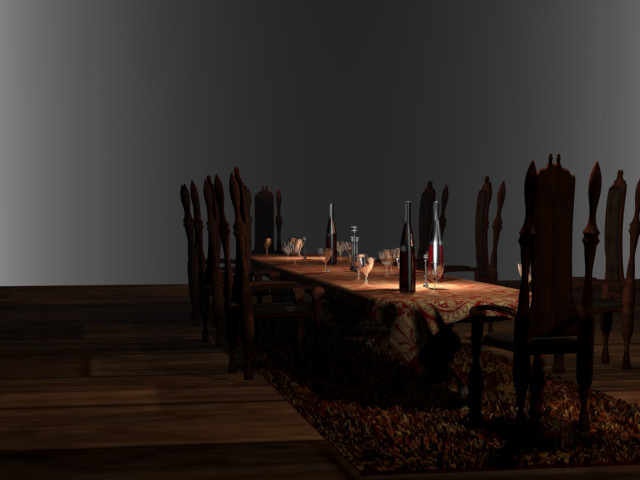 ArtStation - Table Scene