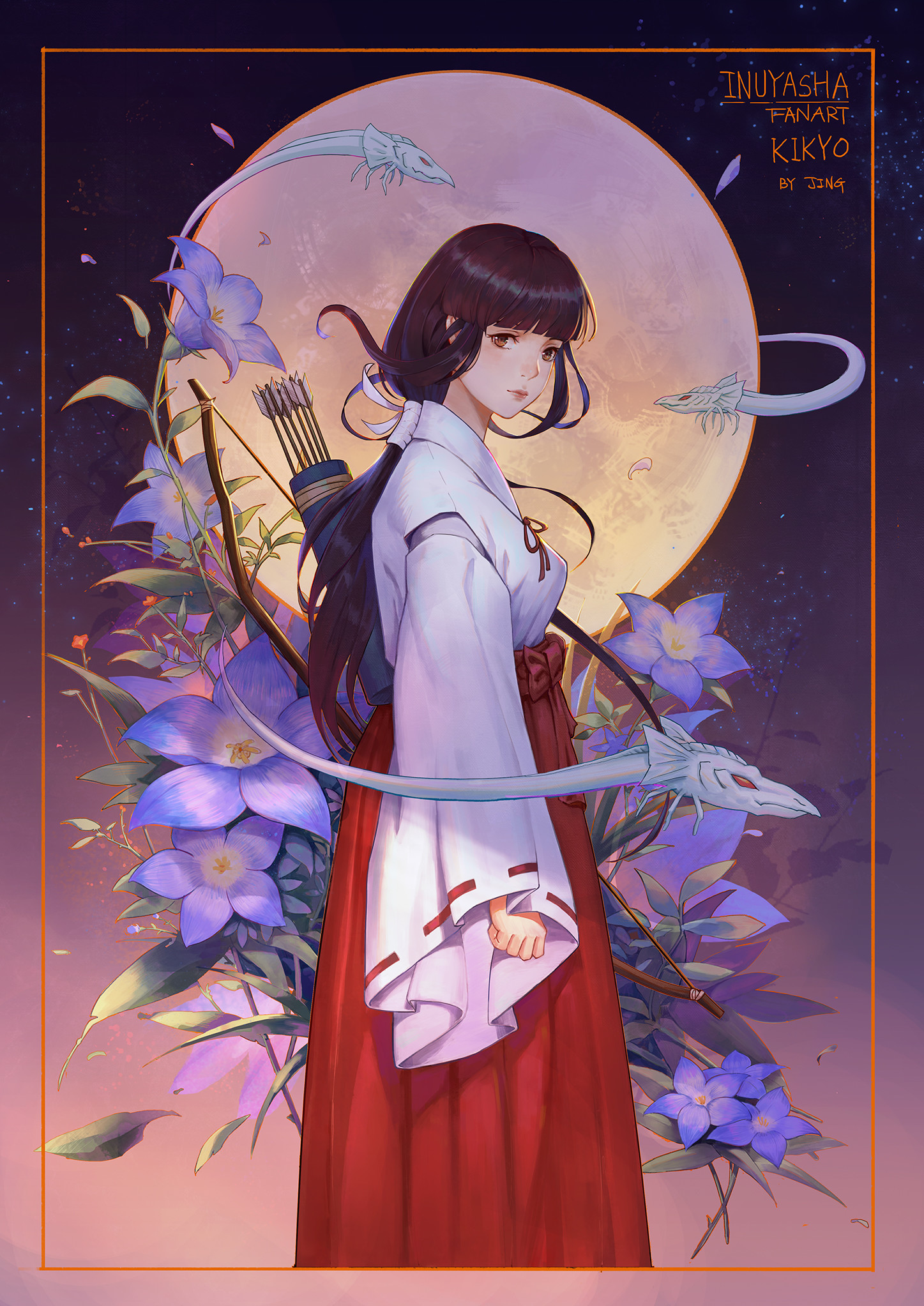 ArtStation - Inuyasha_Kikyo