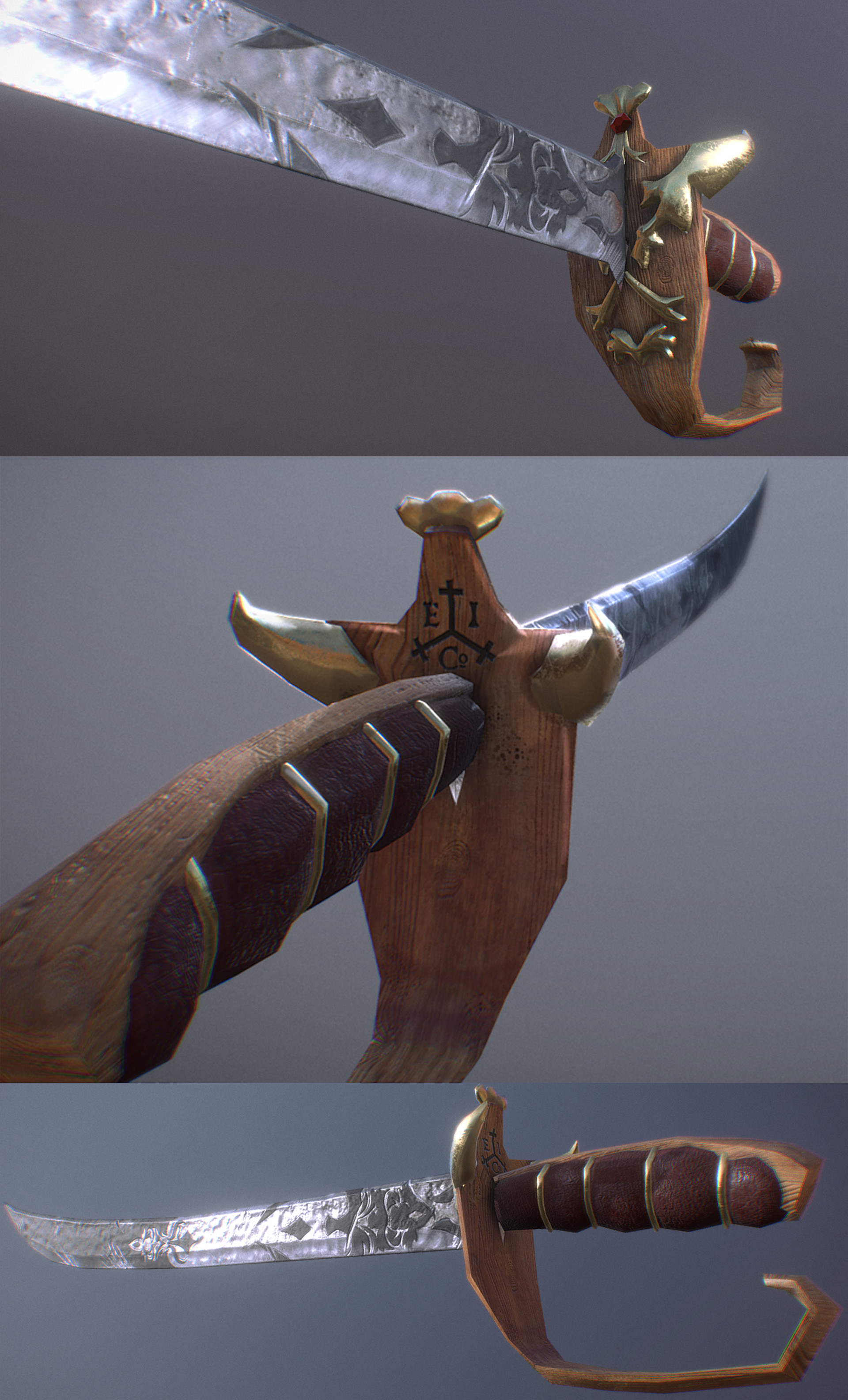 ArtStation - Pirate Sword , Thomas Silva