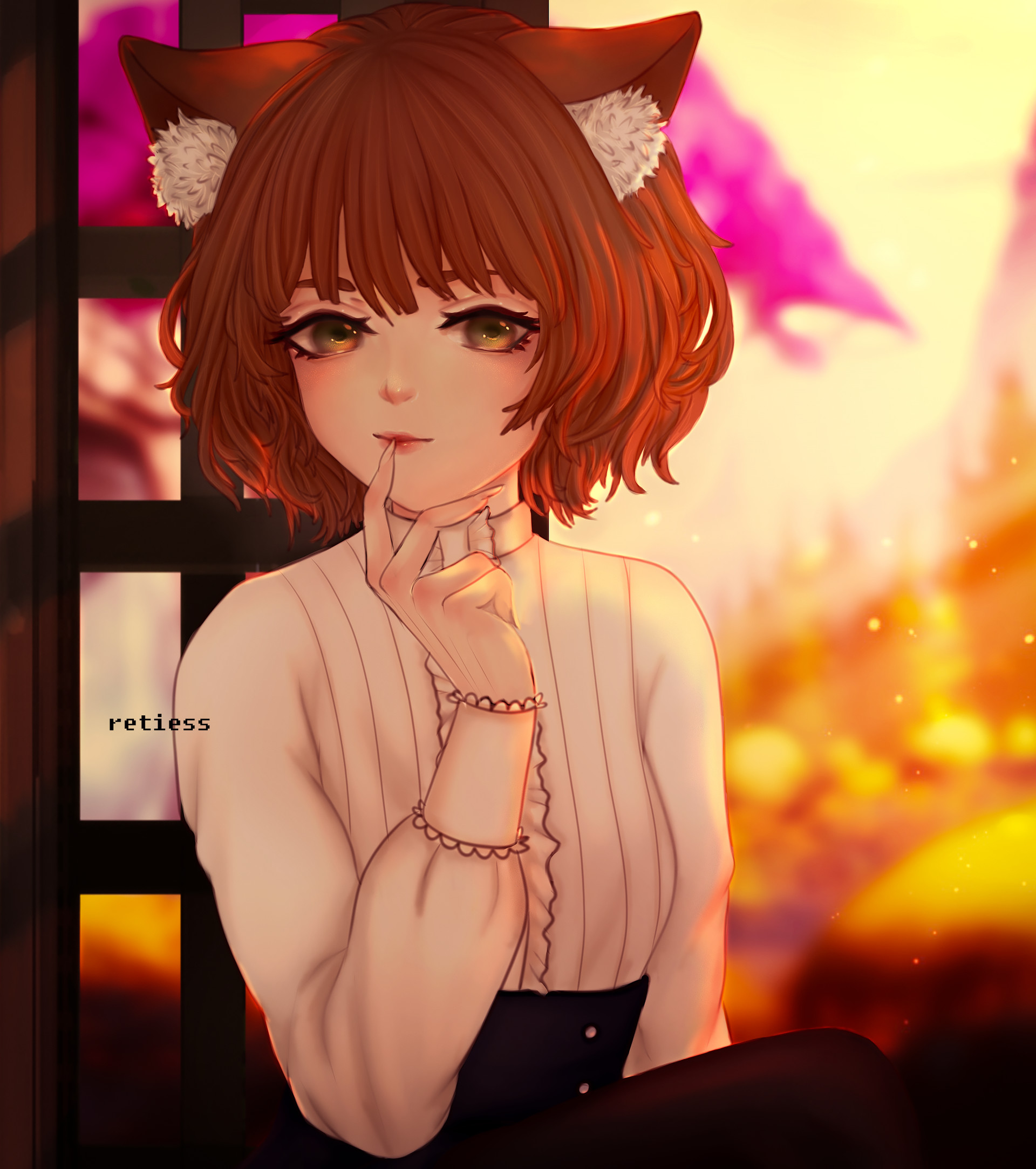 ArtStation - Neko girl