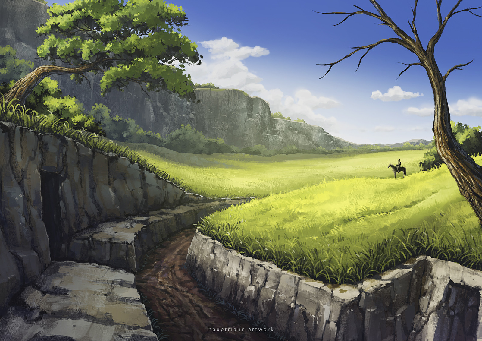 ArtStation - Nunggang Jaran part.8