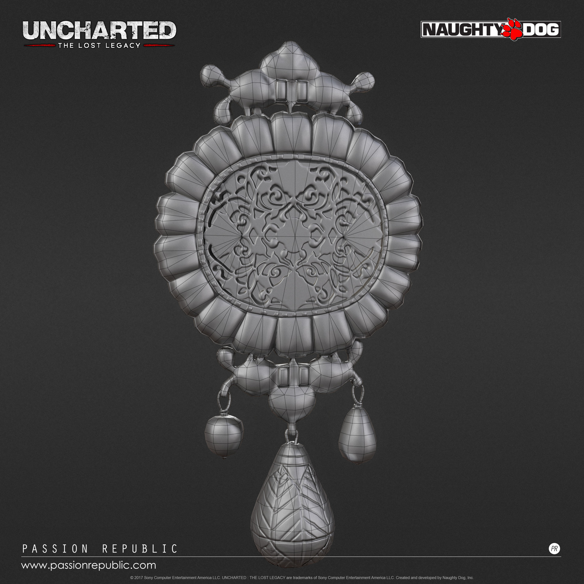 William Chai Jun Wai - Uncharted: The Lost Legacy - Jade Pendant