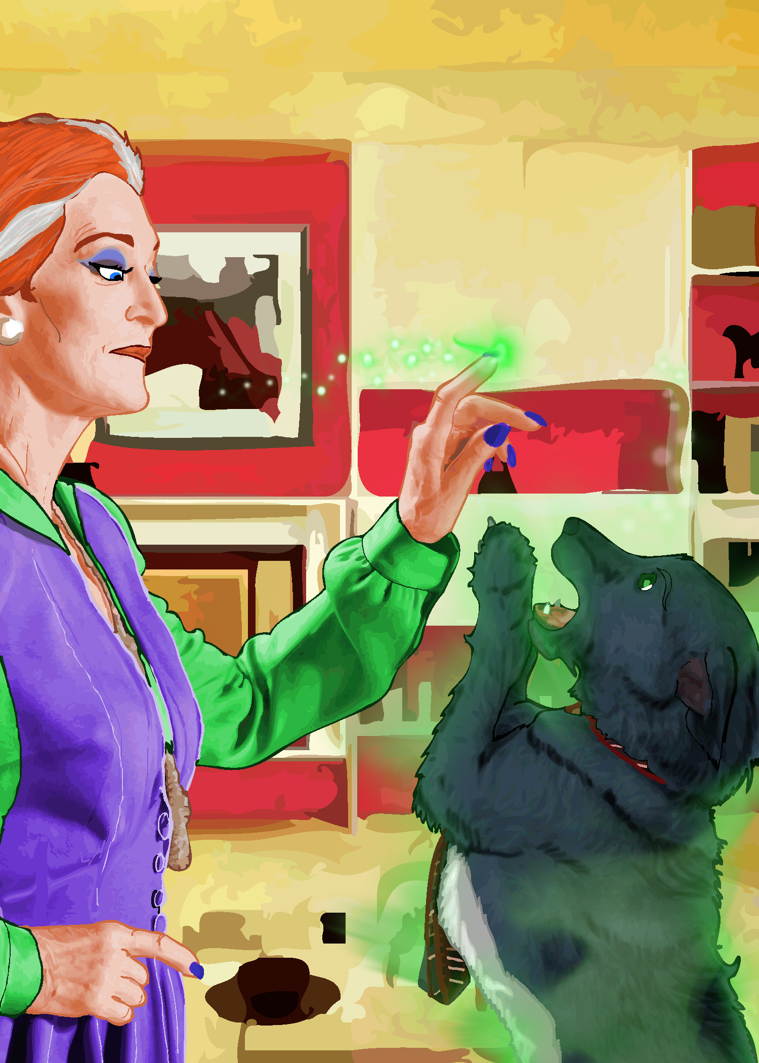 Malcolm Harris - Bewitched- Endora Redesigned.