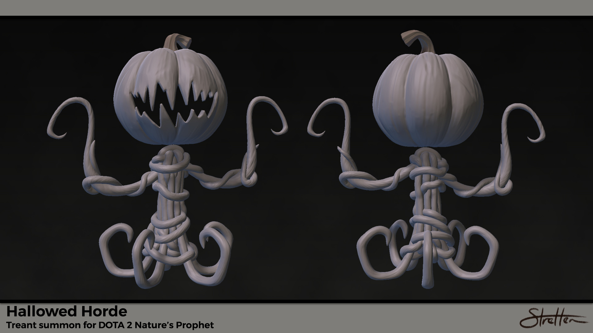 Chris Stretten 2D 3D Artist & Animator - Hallowed Horde