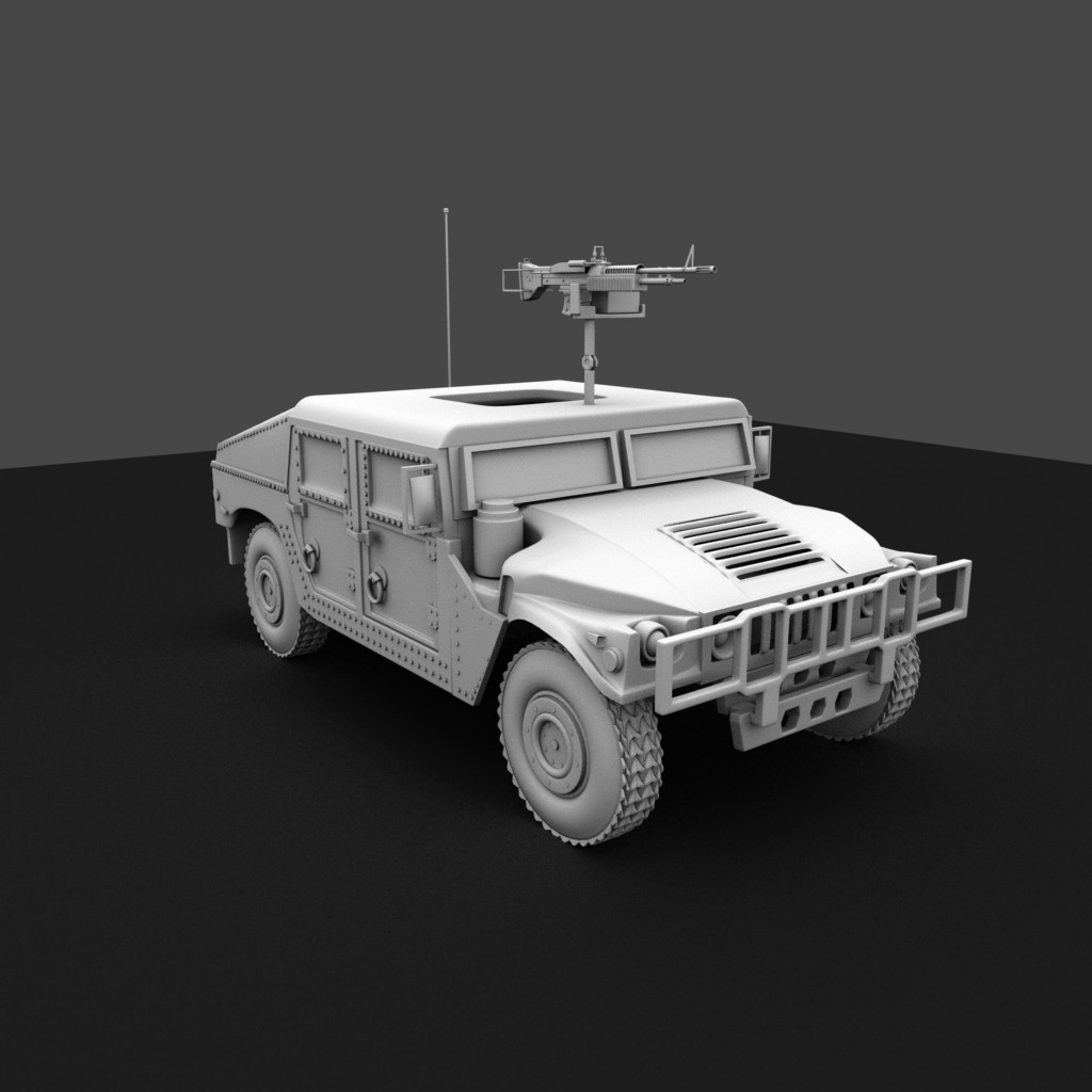 ArtStation - Humvee