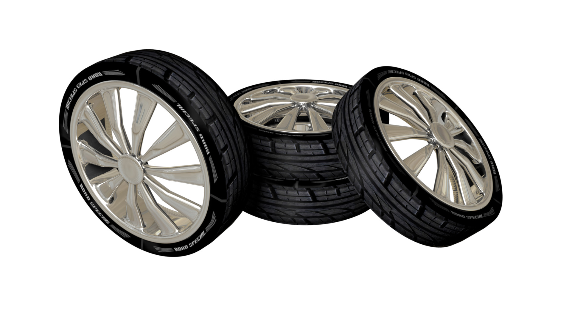 ArtStation - Tires and Rims