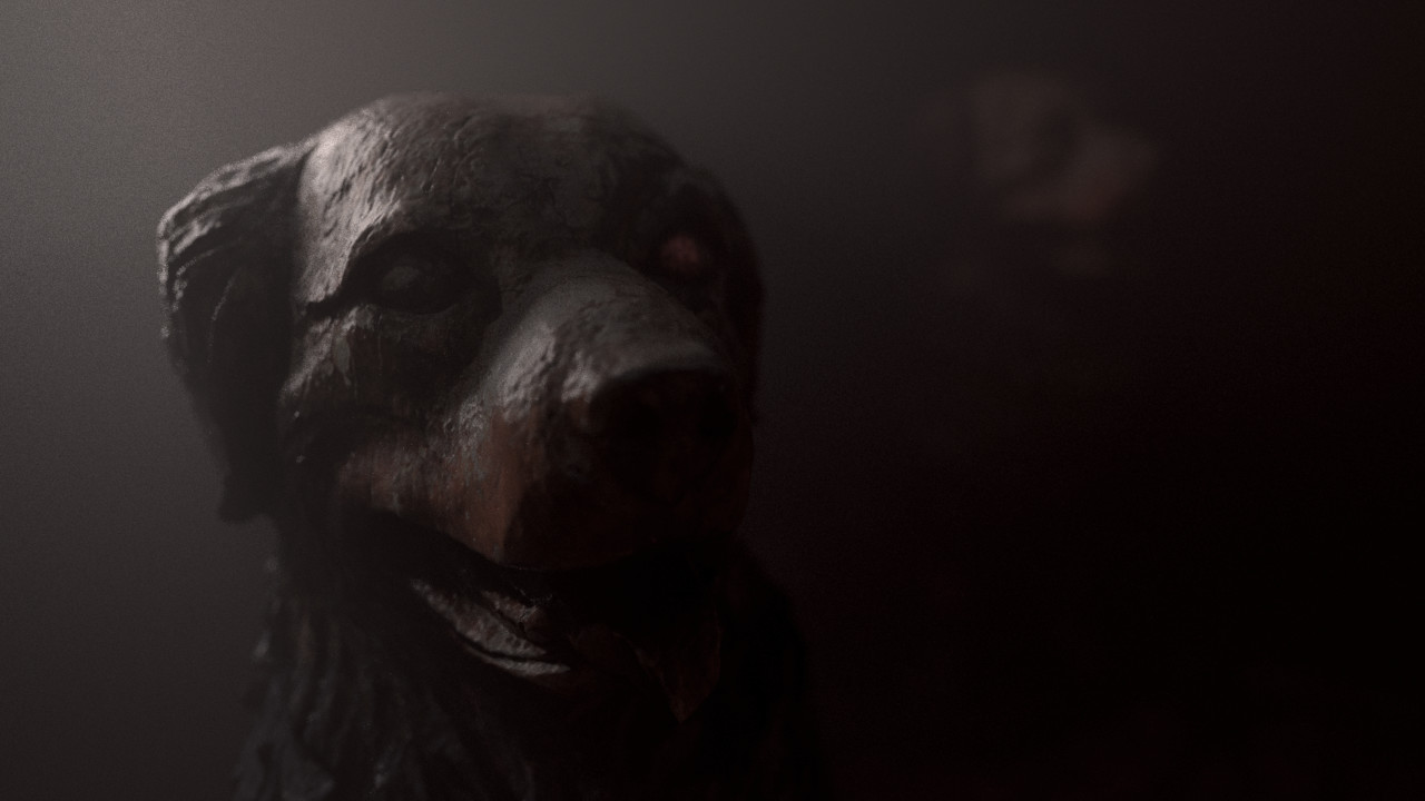 ArtStation - Spooky Statues - Woofy