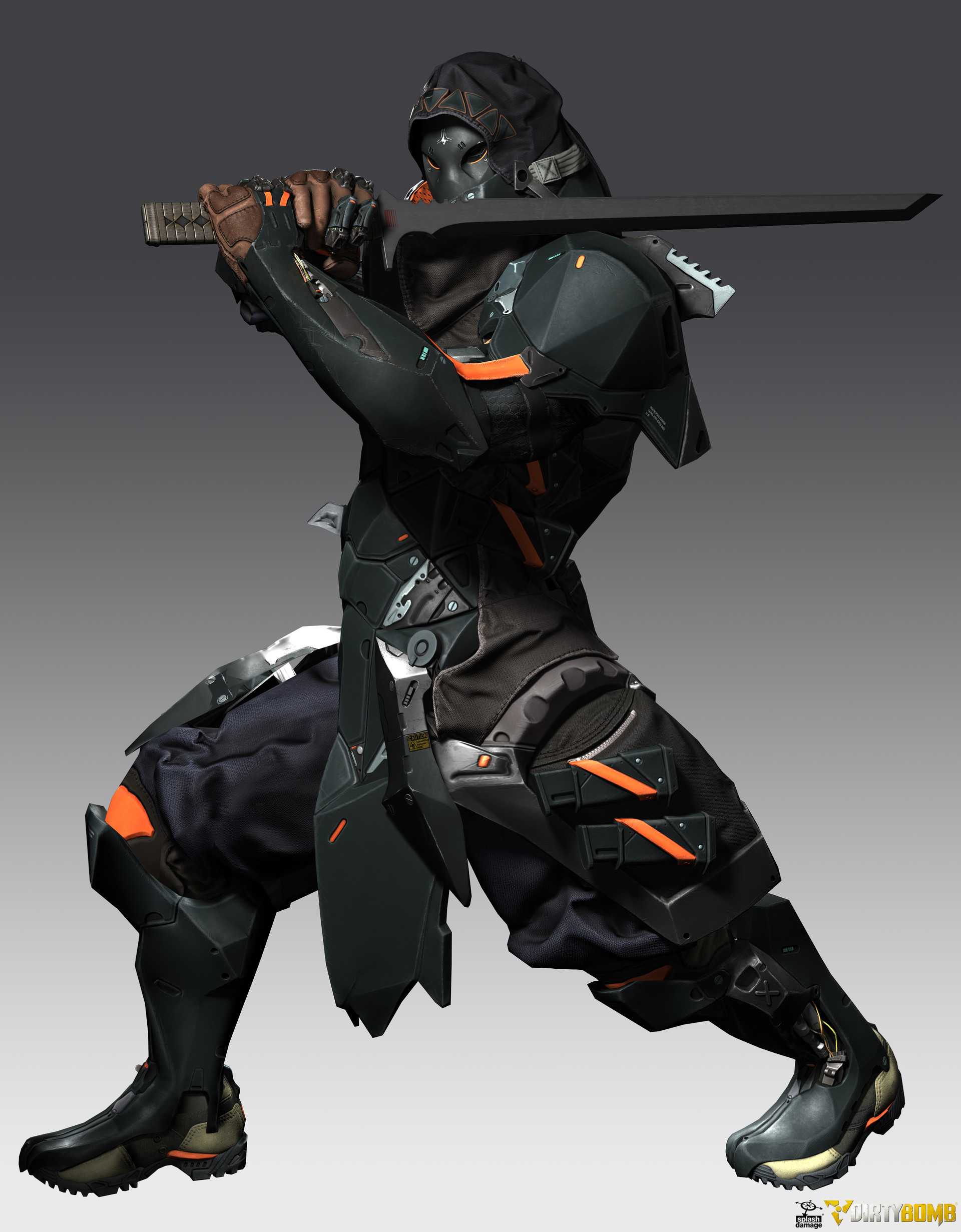 Ji Ruan - Dirty Bomb Character