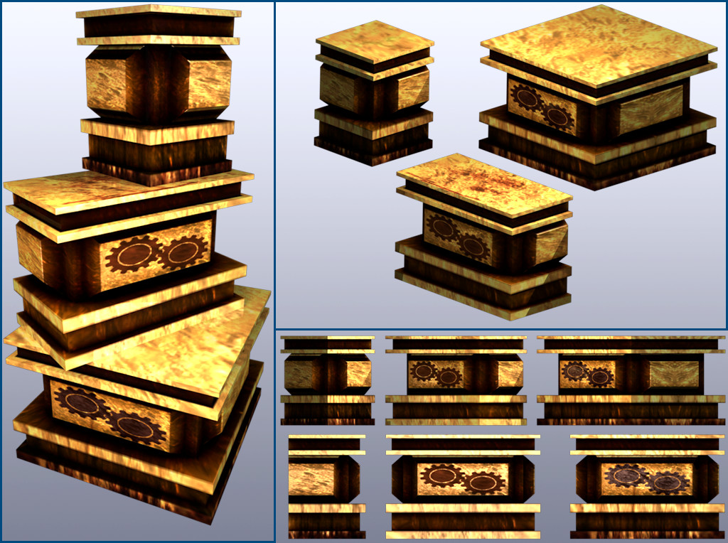 Olivia Koval - It's About Time Environment Art