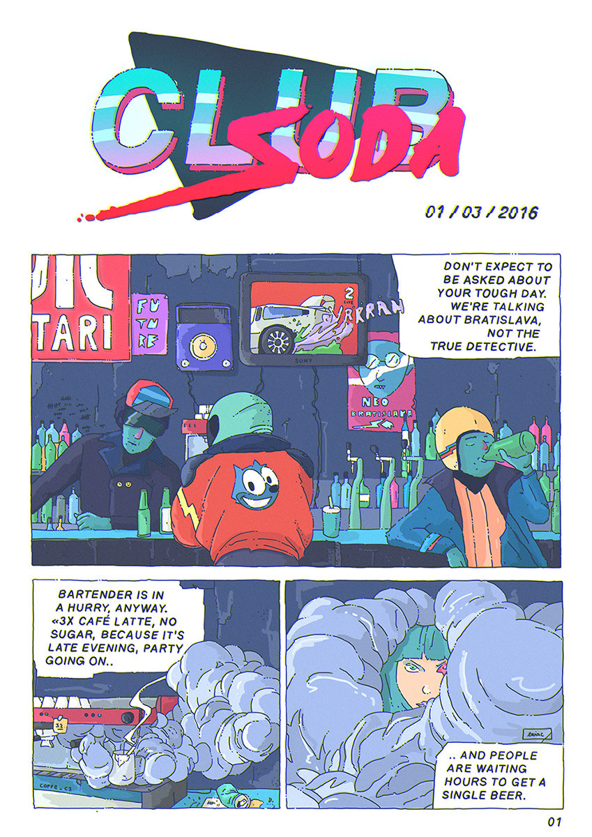 ArtStation - Club Soda comics