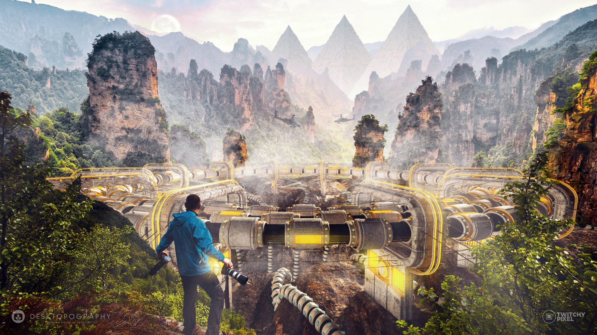 ArtStation - DISCOVERY | Desktopography 2017