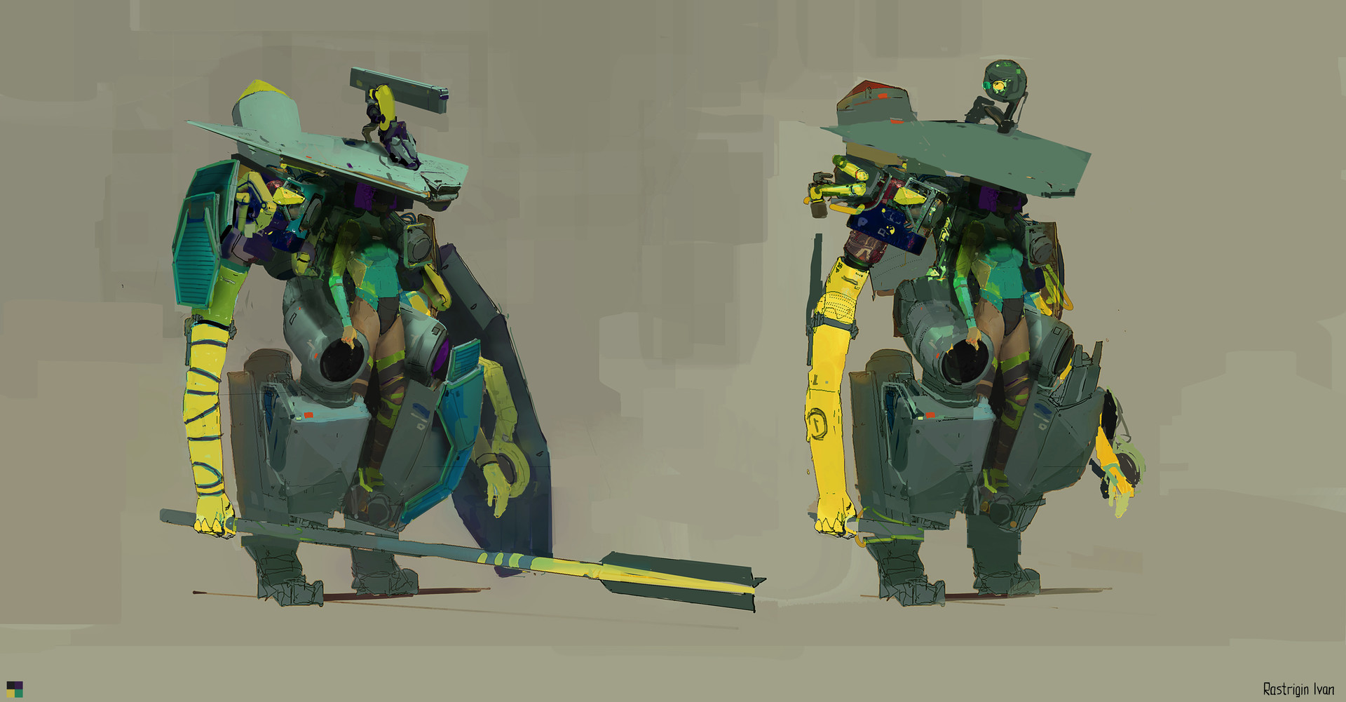 ArtStation - exoskeleton #1