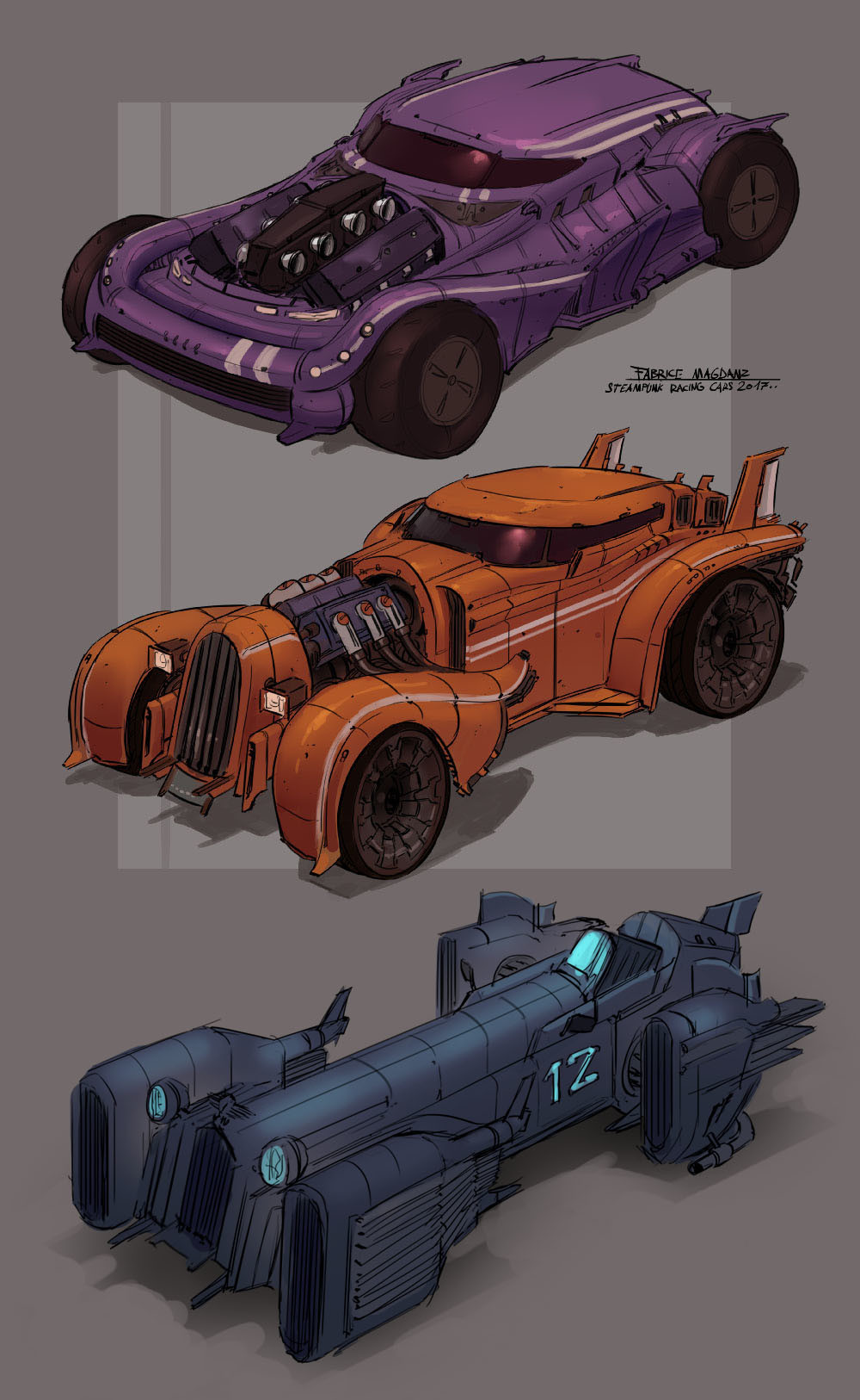 ArtStation - Steampunk vehicle concept
