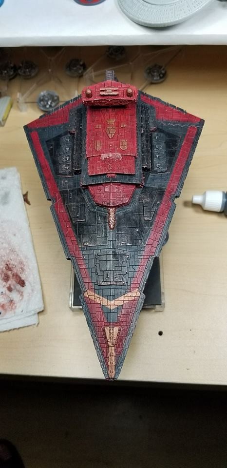 ArtStation - Imperial Star Destroyer Avenger repaint