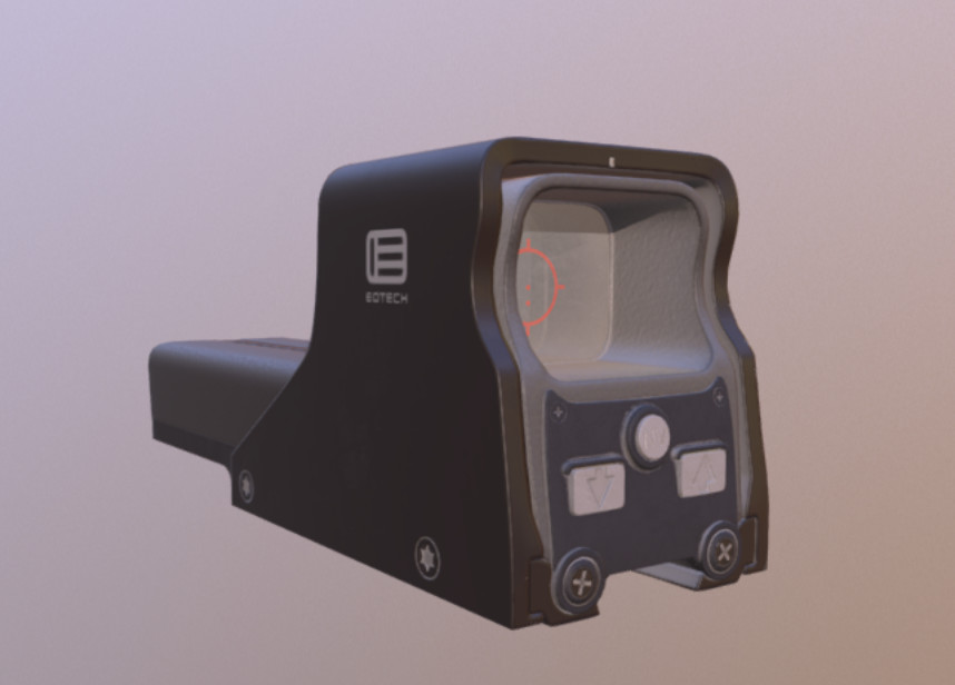 ArtStation - Holographic Sight
