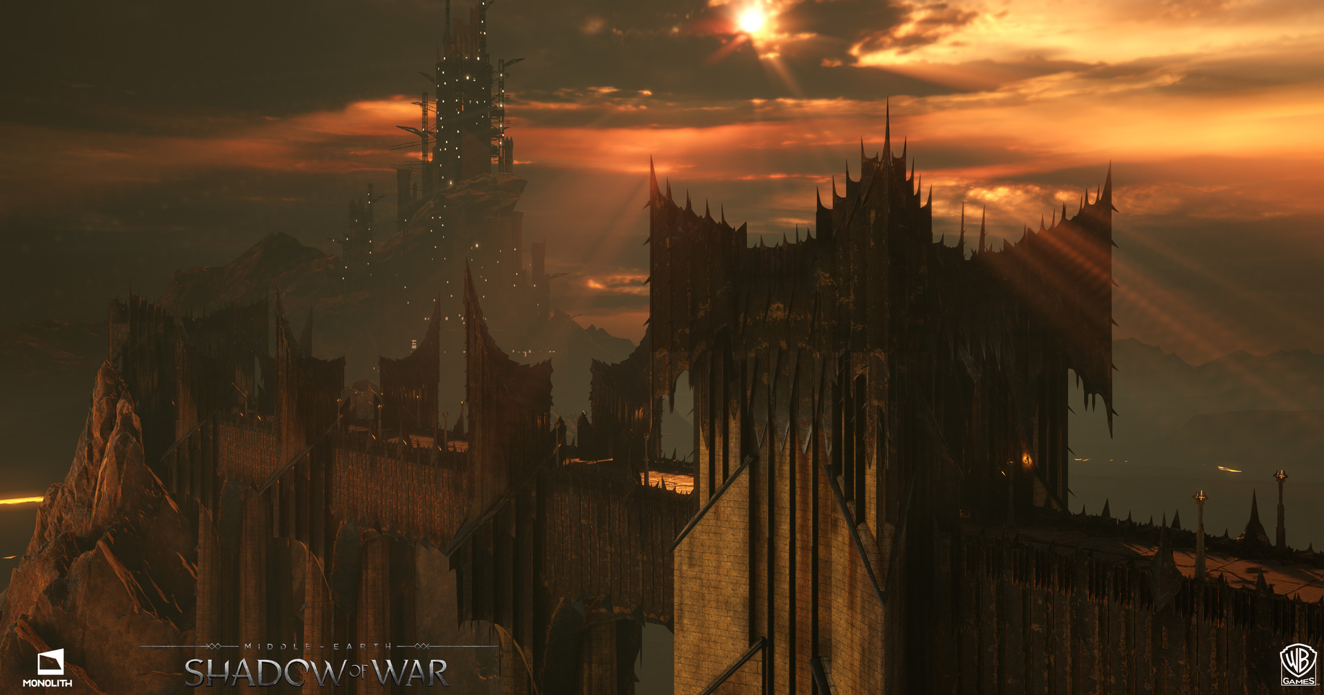 Shadow of War: Barad-dur Bridge and vista tower, Phil Liu : r ...